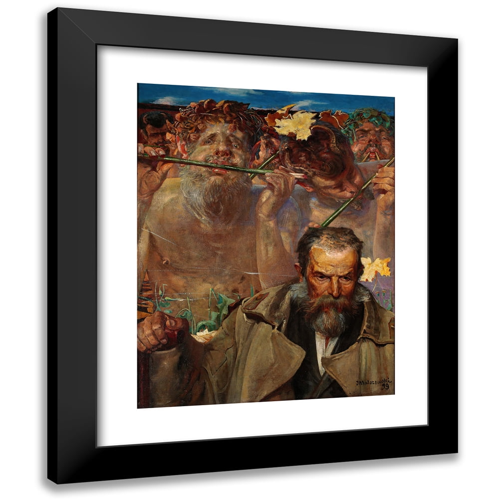 Jacek Malczewski 15x18 Black Modern Framed Museum Art Print Titled ...