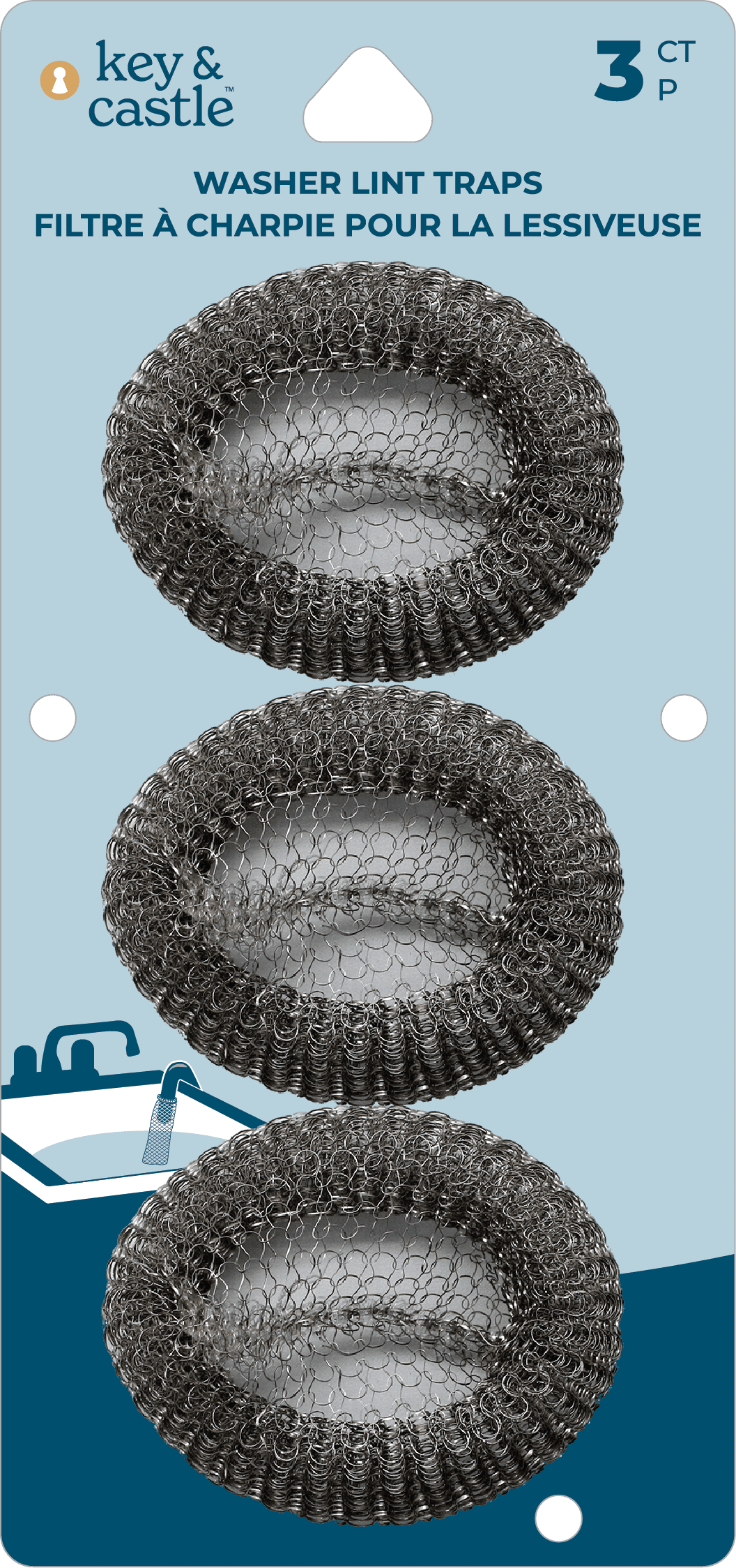 Washing Machine Lint Traps 3 Count - Walmart.com