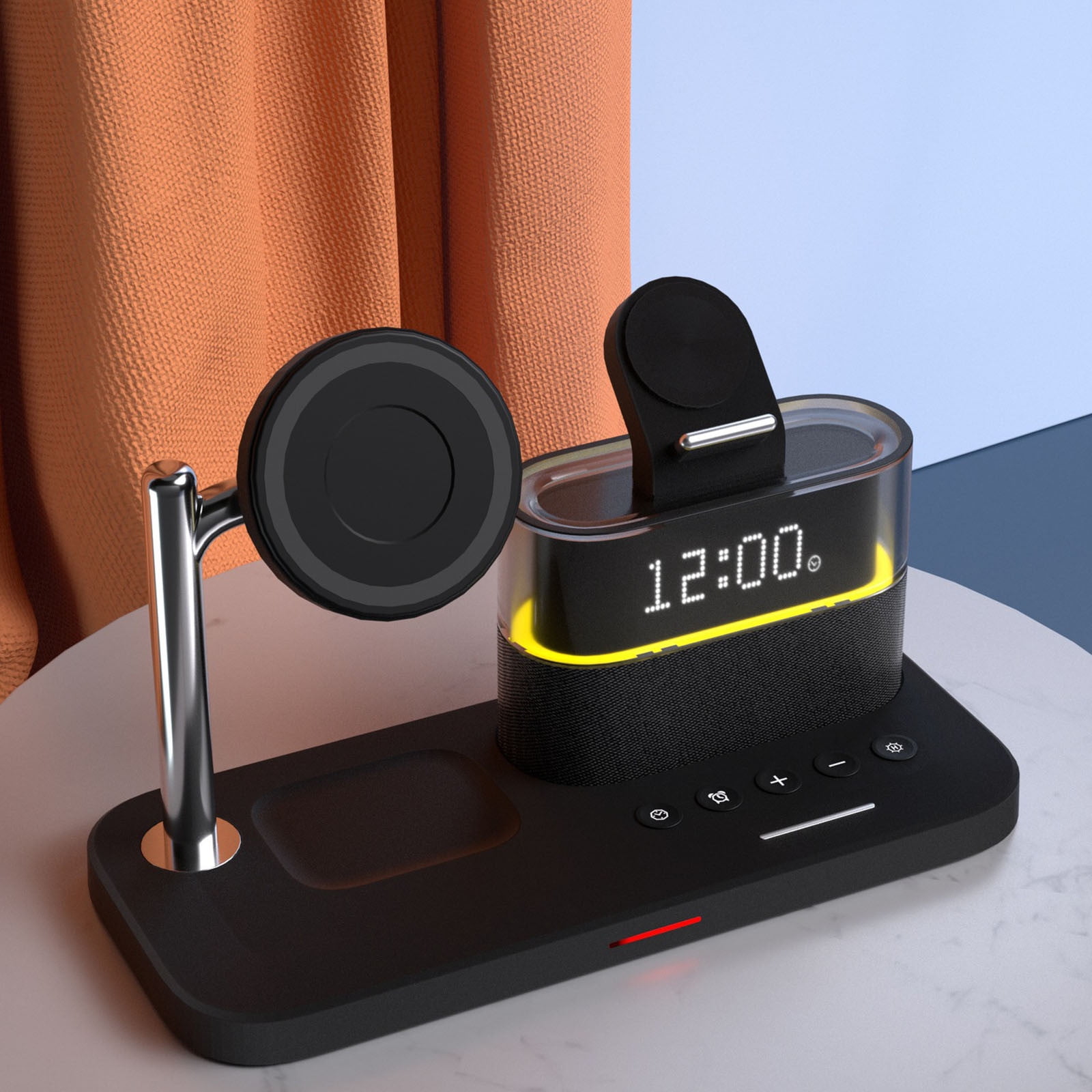 Jacenvly 2024 Easter Decorations Magnetic Wireless Charger 10W Foldable ...