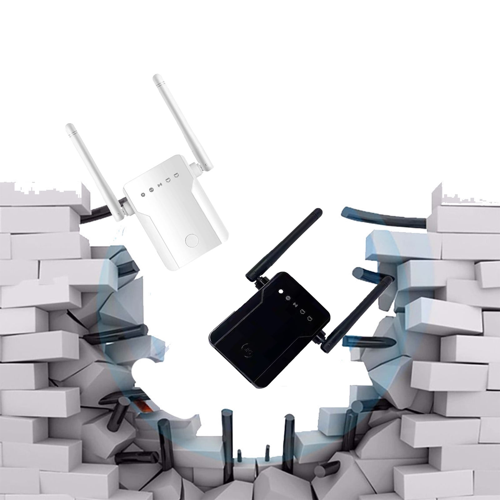 Jacenvly 2024 New 300M Port Signal Amplifier Antenna Wireless Router ...