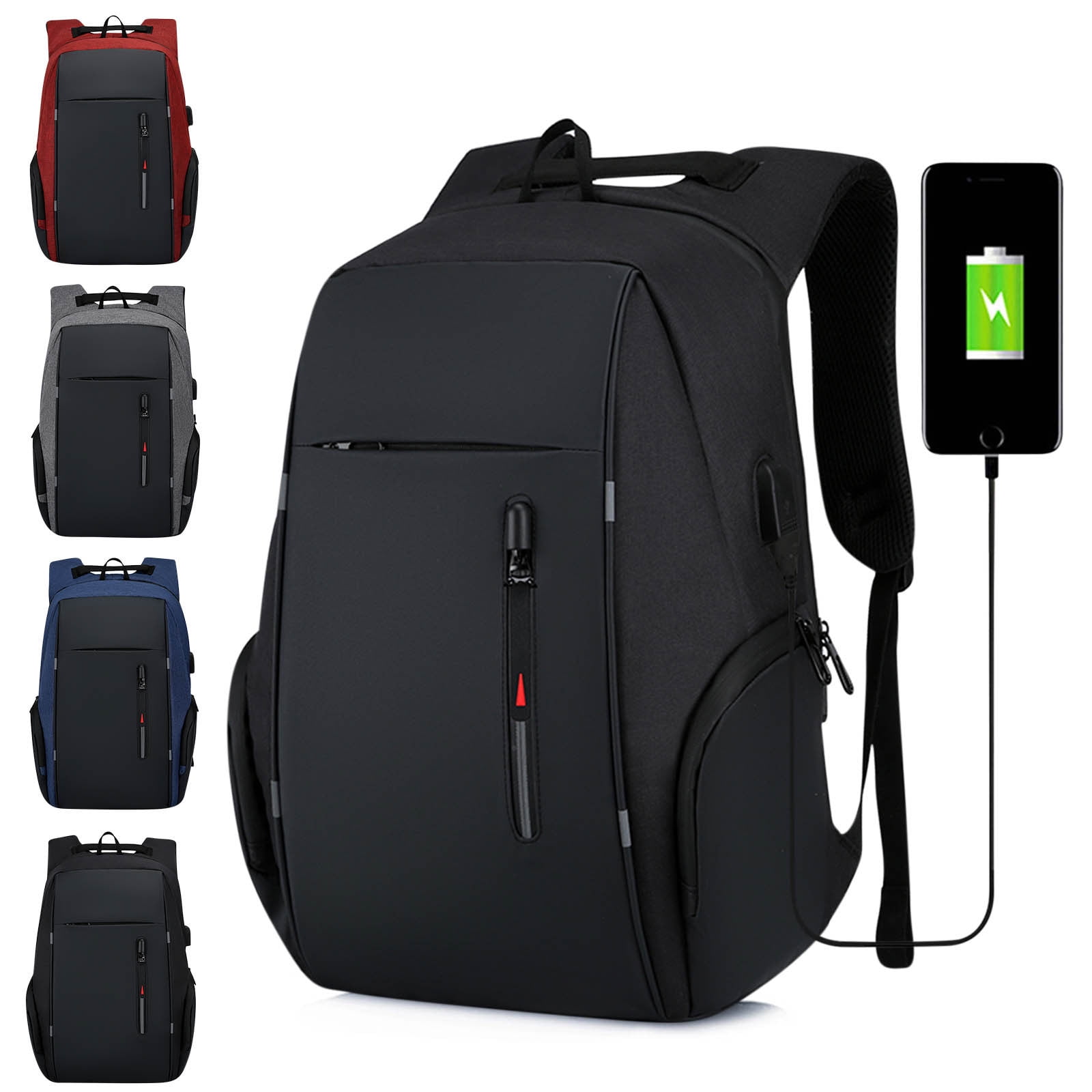 Jacenvly 2024 New Backpacks For Adults Men Backpack 15.6 In Usb ...