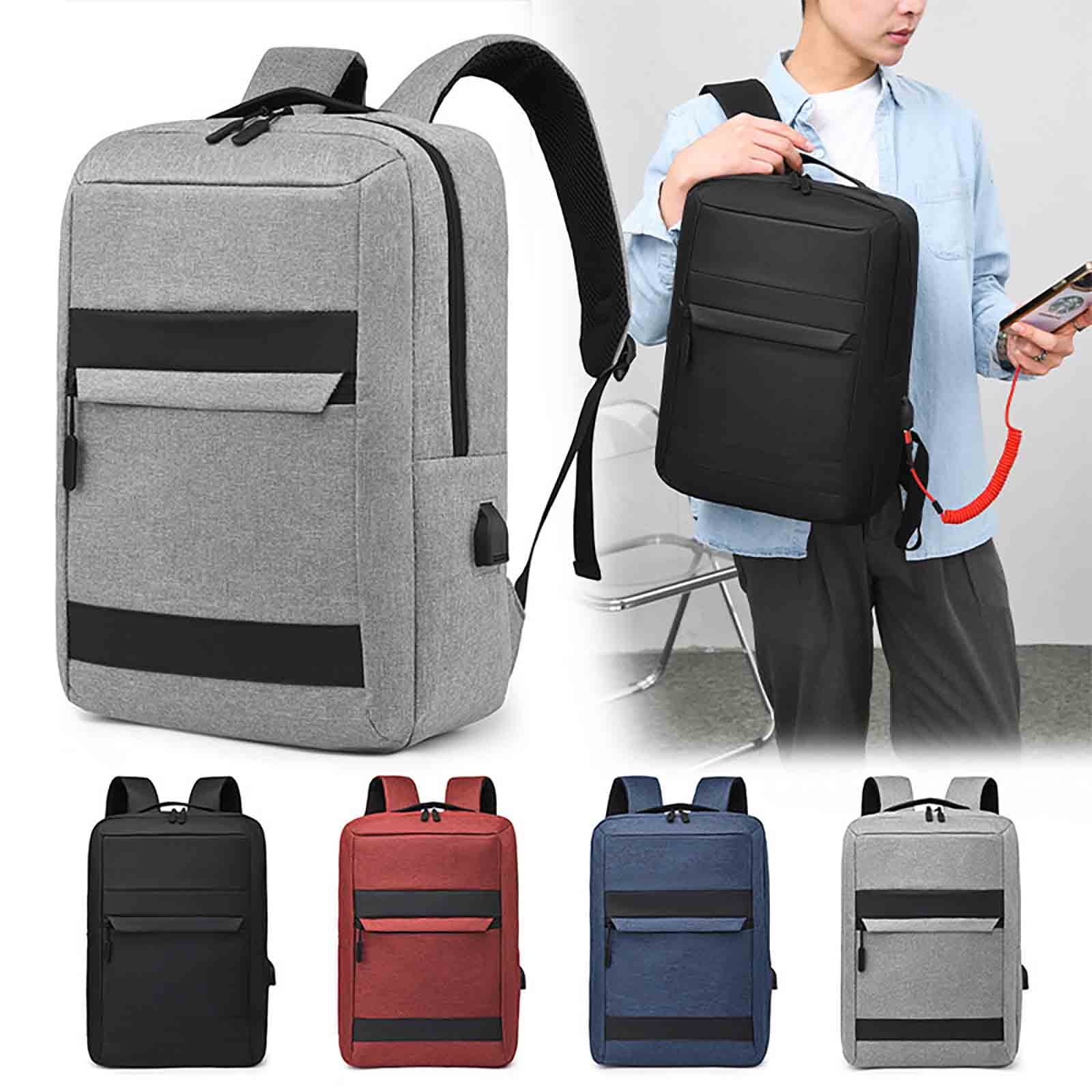 Jacenvly 2024 New Backpacks For Adults Men Backpack 15.6 In Usb ...