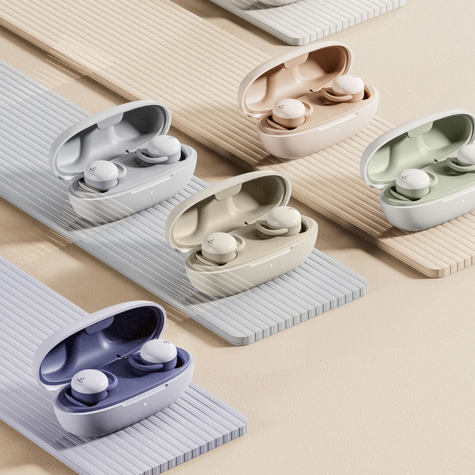 Jacenvly 2024 New Bluetooth Headphones Wireless Earbuds In-Ear ...