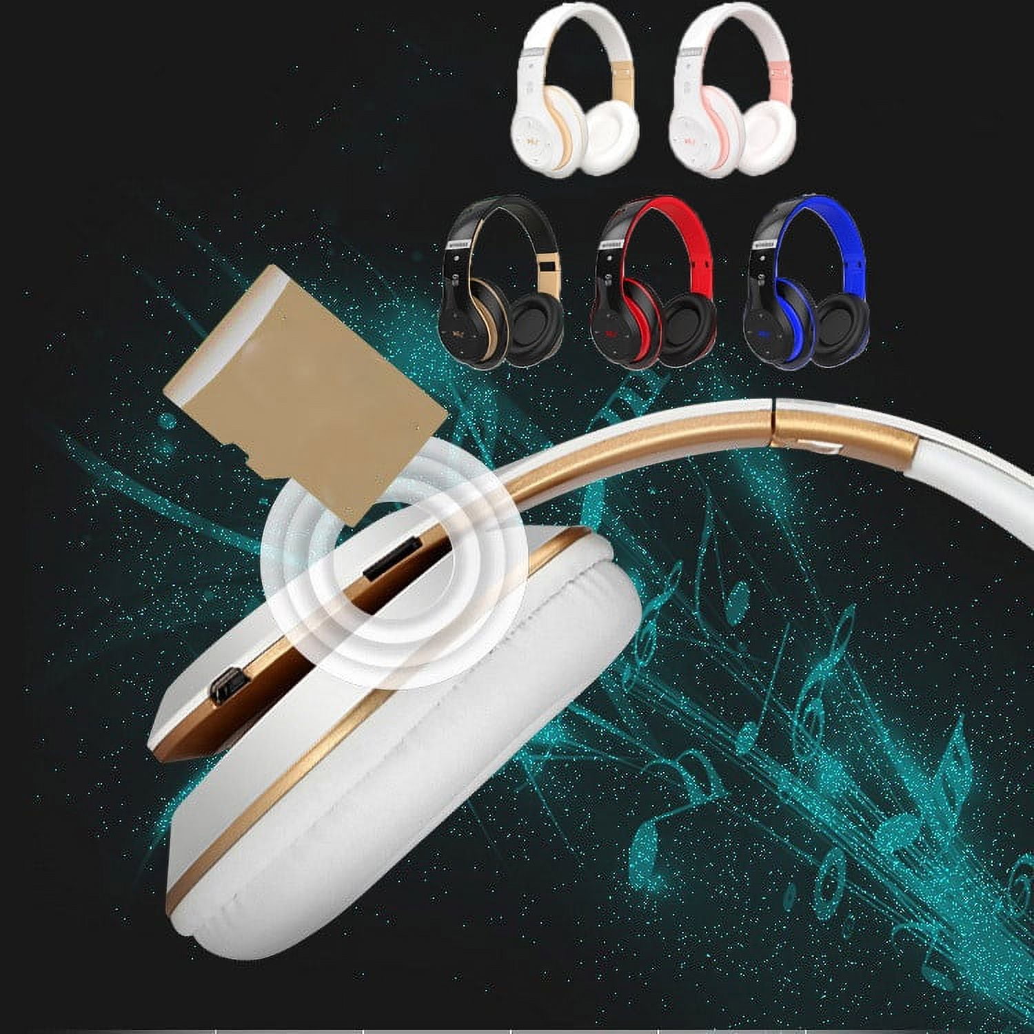 Jacenvly 2024 New Bluetooth Headphones Headworn Bluetooth Earphones ...