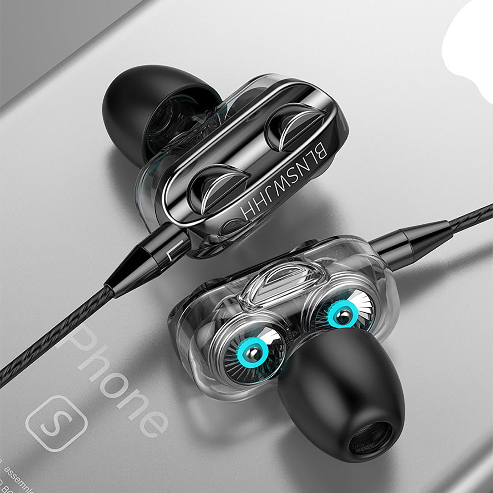 Jacenvly 2024 New Bluetooth Headphones New Earphone Quad-Core Power ...