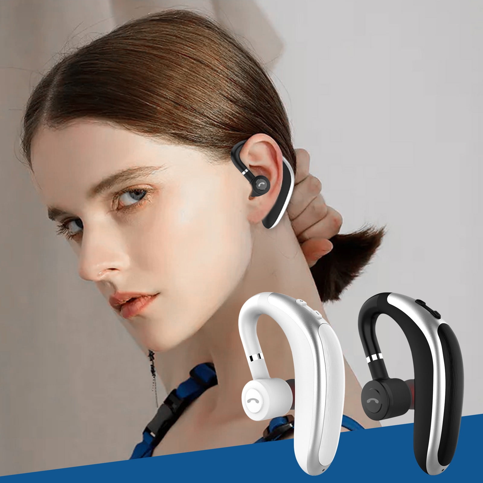 Jacenvly 2024 New Bluetooth Headphones Wireless Bluetooth Headset 5.0 ...