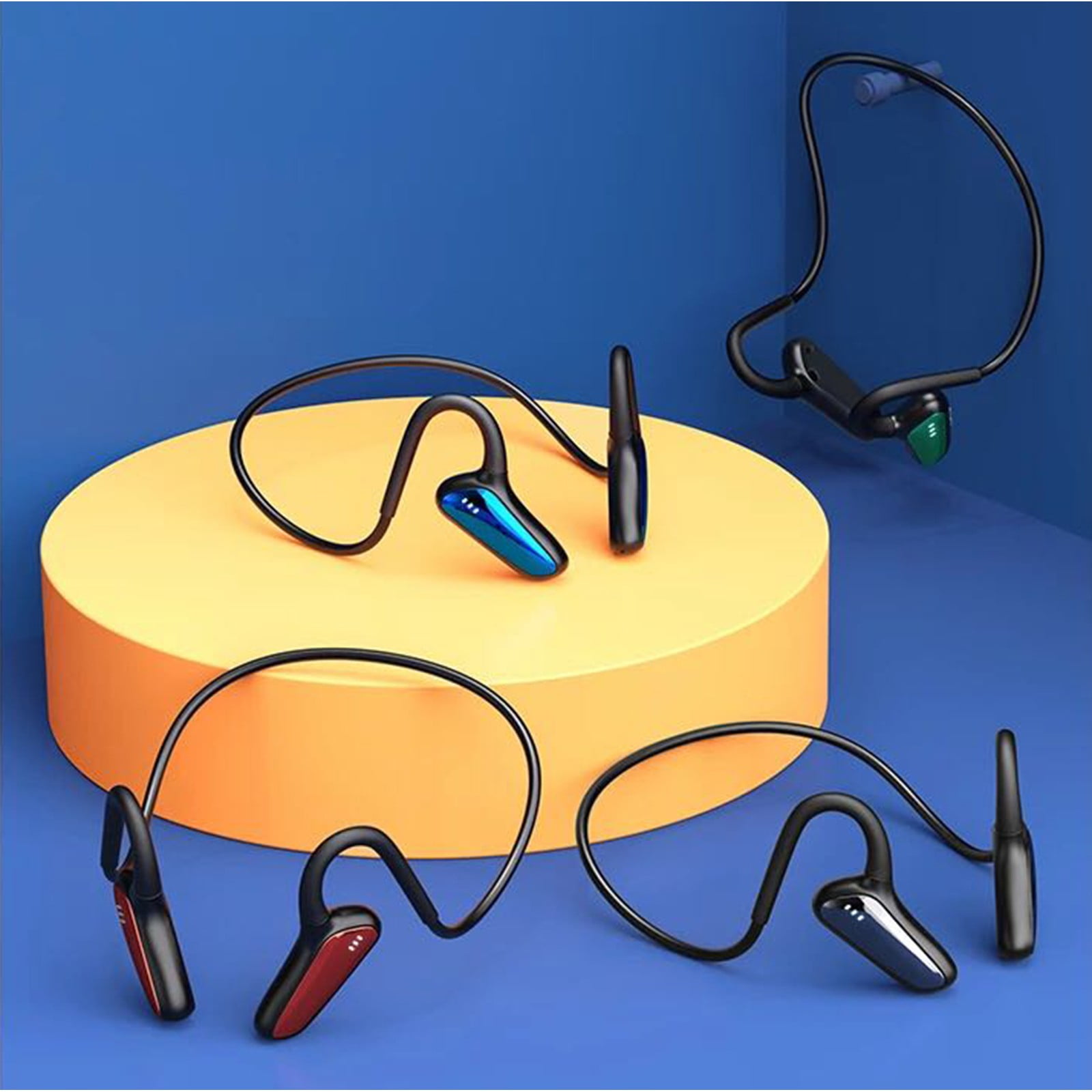 Jacenvly 2024 New Earphones Wireless Conductive Headset Bluetooth Open ...