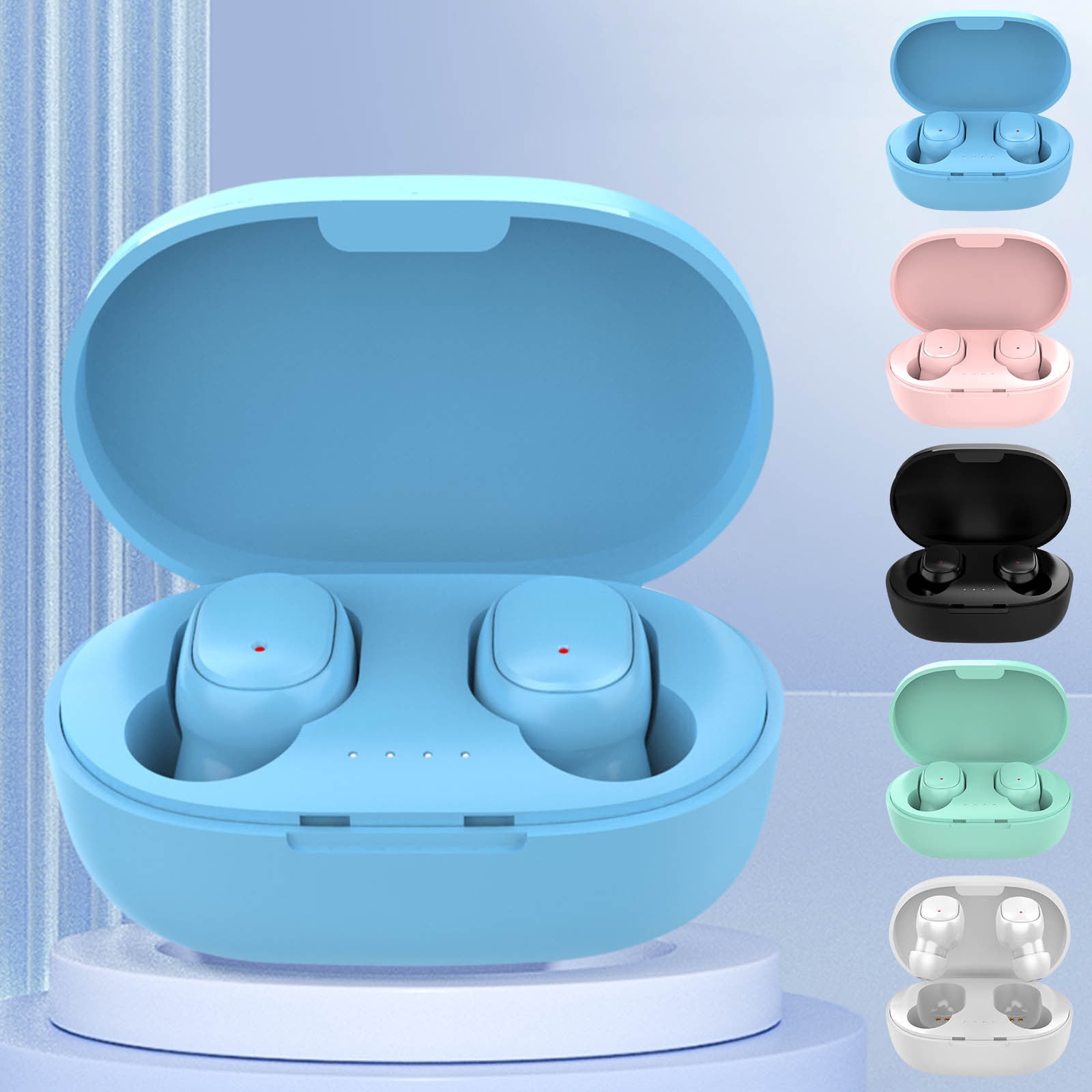 Jacenvly 2024 New Gaming Headset Clearance Wireless Mini Headset ...