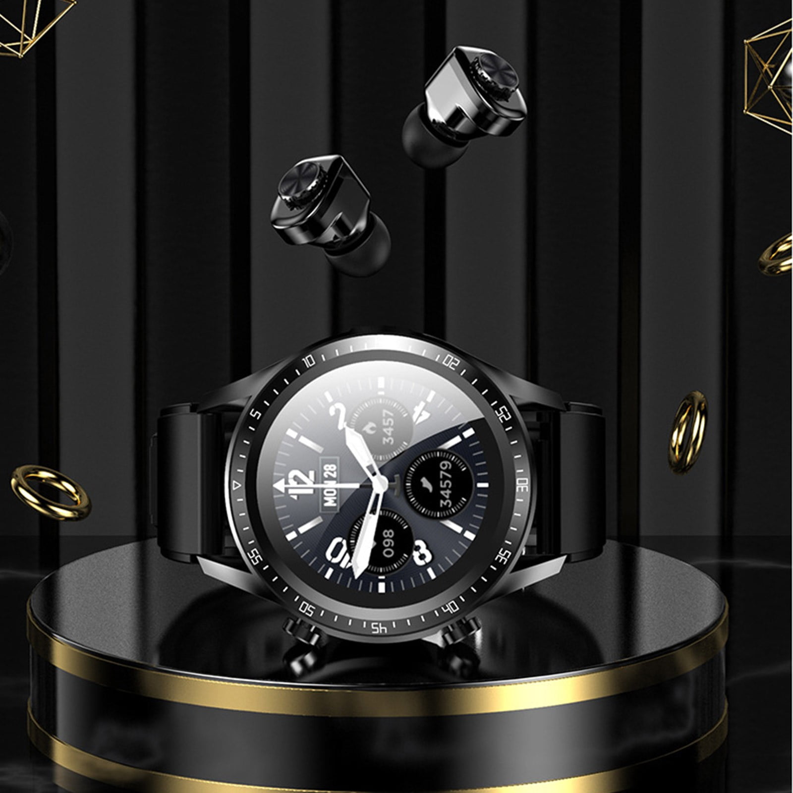 Jacenvly 2024 New Watch Batteries Sports Smartwatch With Wireless ...