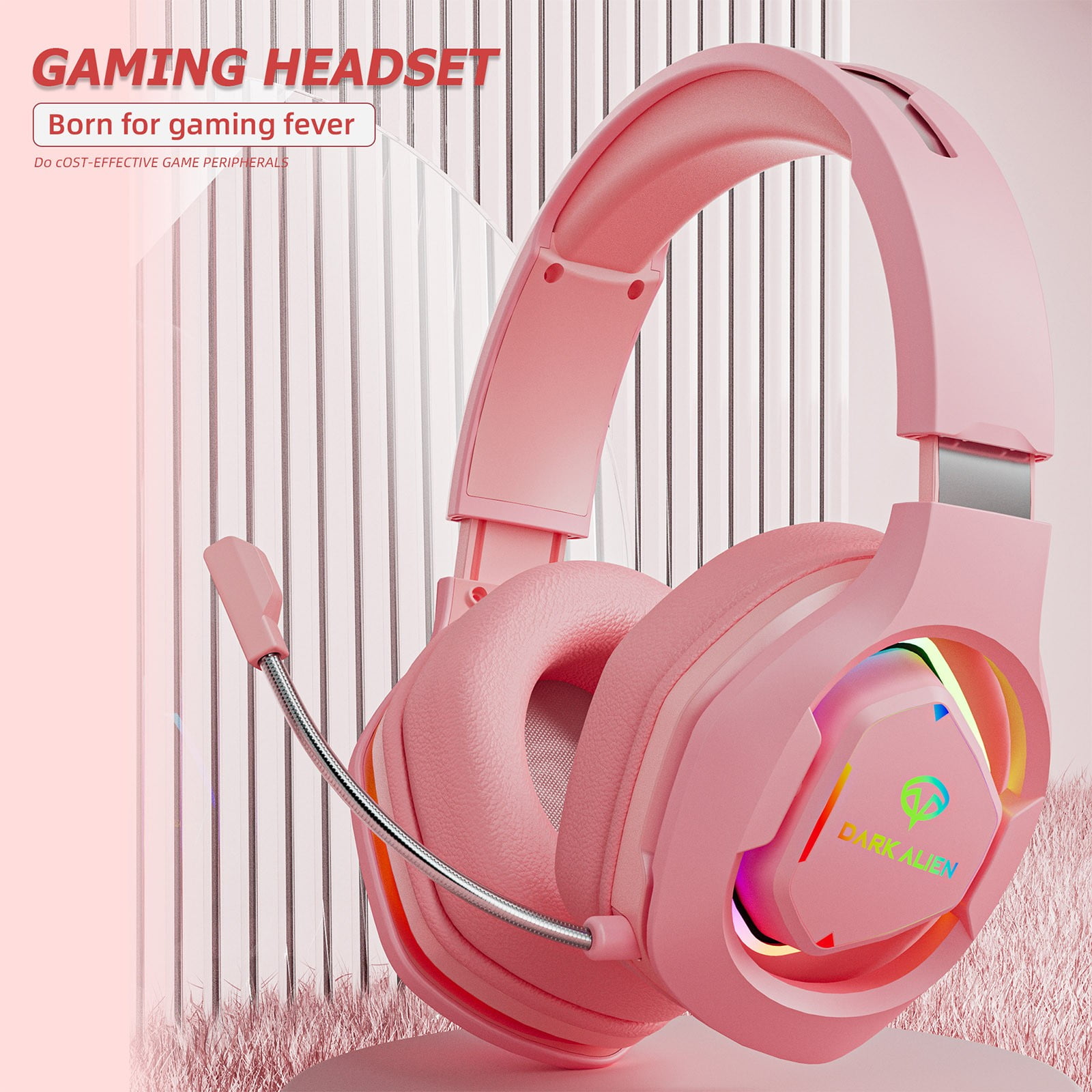 Jacenvly 2024 New and Trending Wireless Over-Ear Headphones Gaming ...