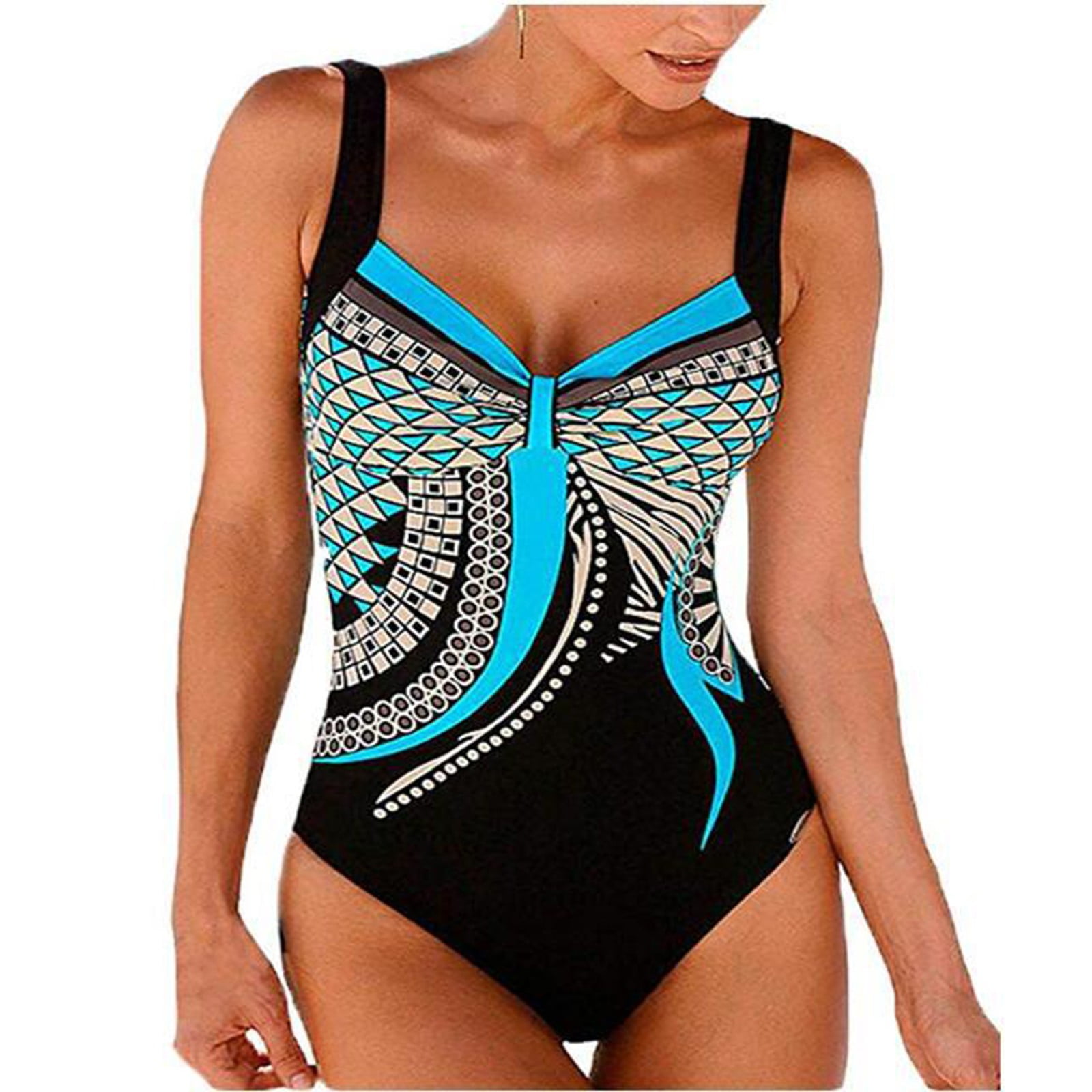 Jacenvly 2024 Womens Swimwear One Piece Clearance Skin Friendly Women