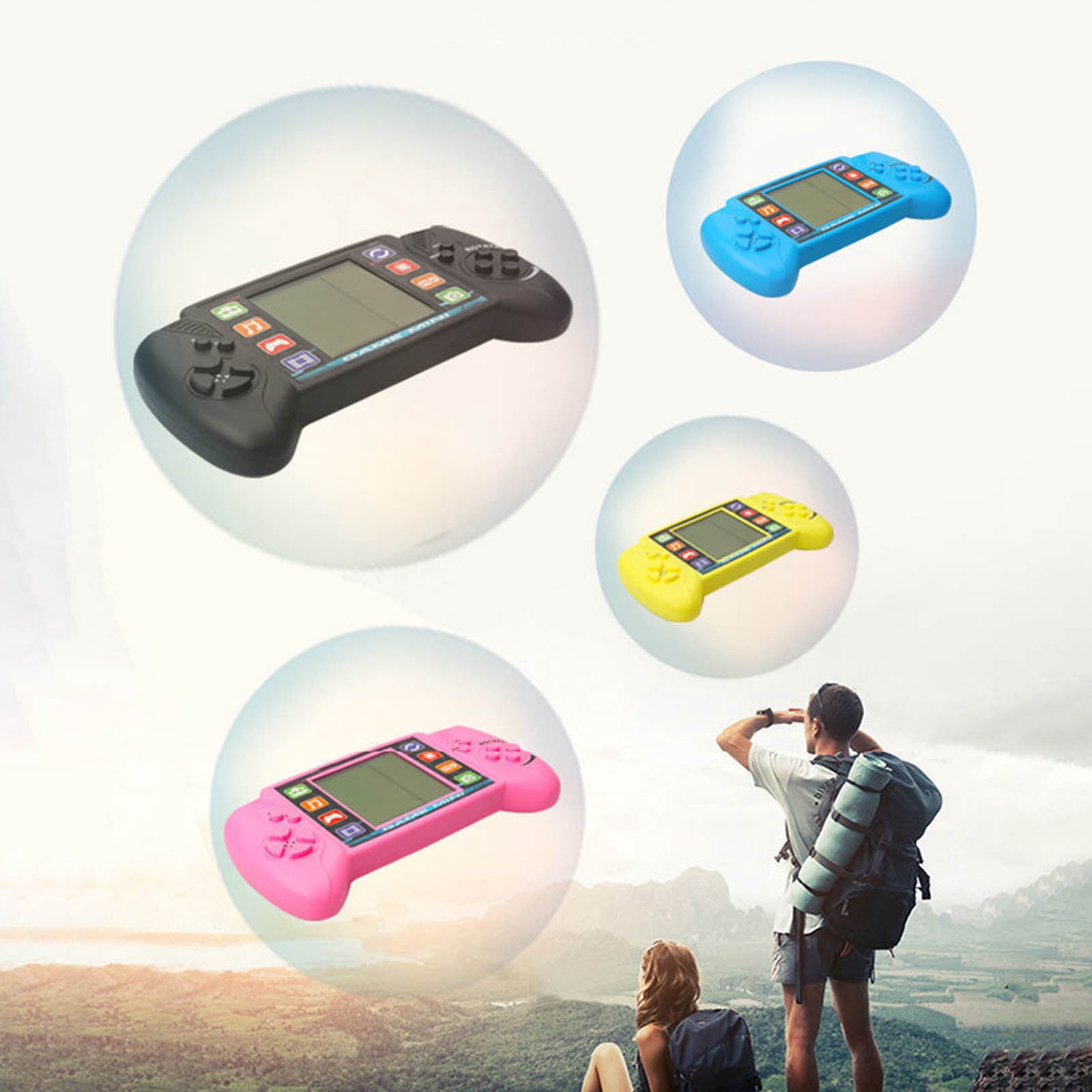 Jacenvly Chinese New Year Decorations 2024 Handheld Game Console ...