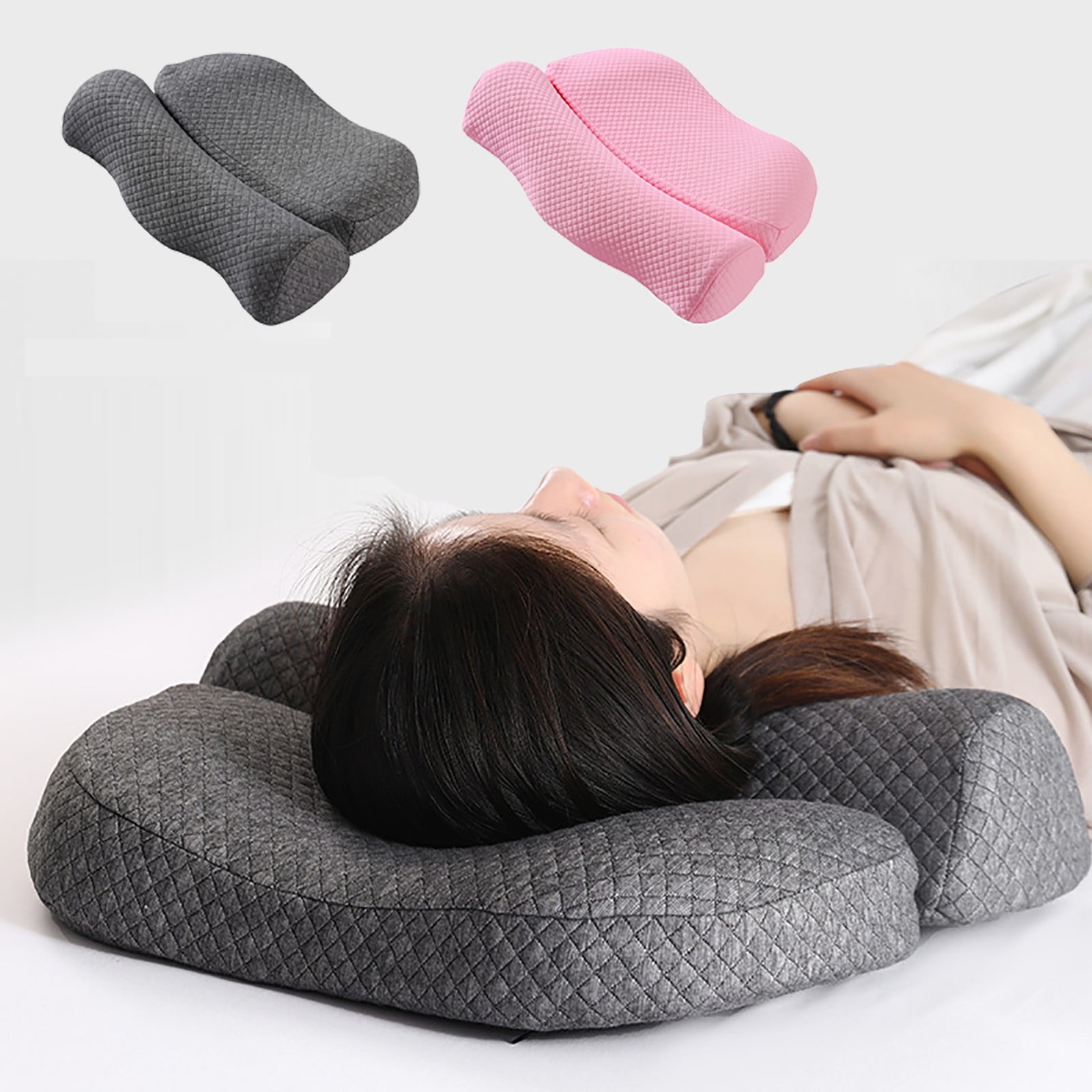 Jacenvly Christmas Decorations Indoor Cervical Memory Foam Pillow ...