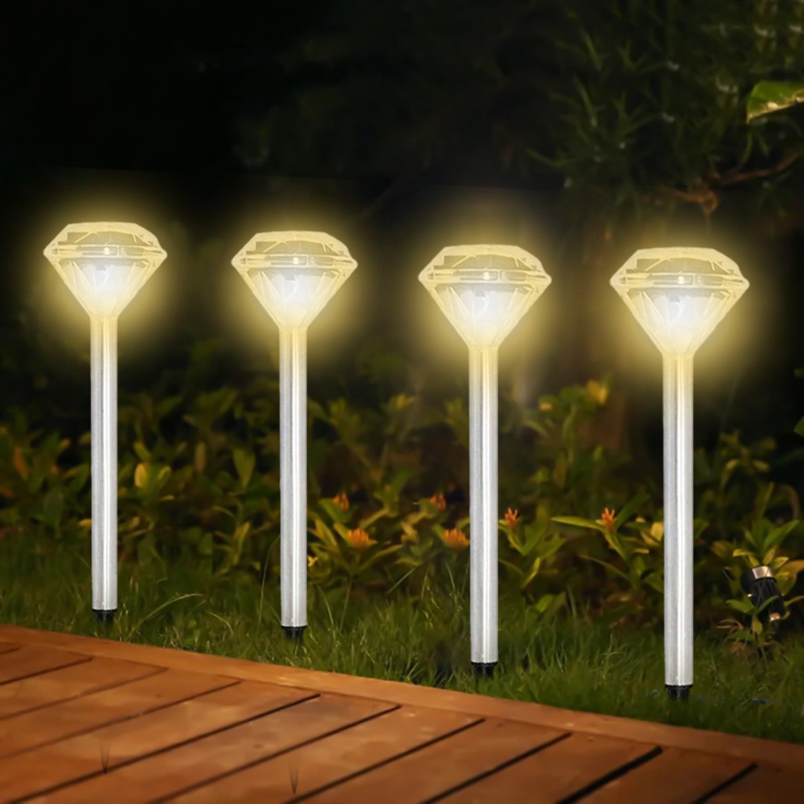 Jacenvly Christmas Lights for Tree Clearance Solar Lights Outdoor Water ...