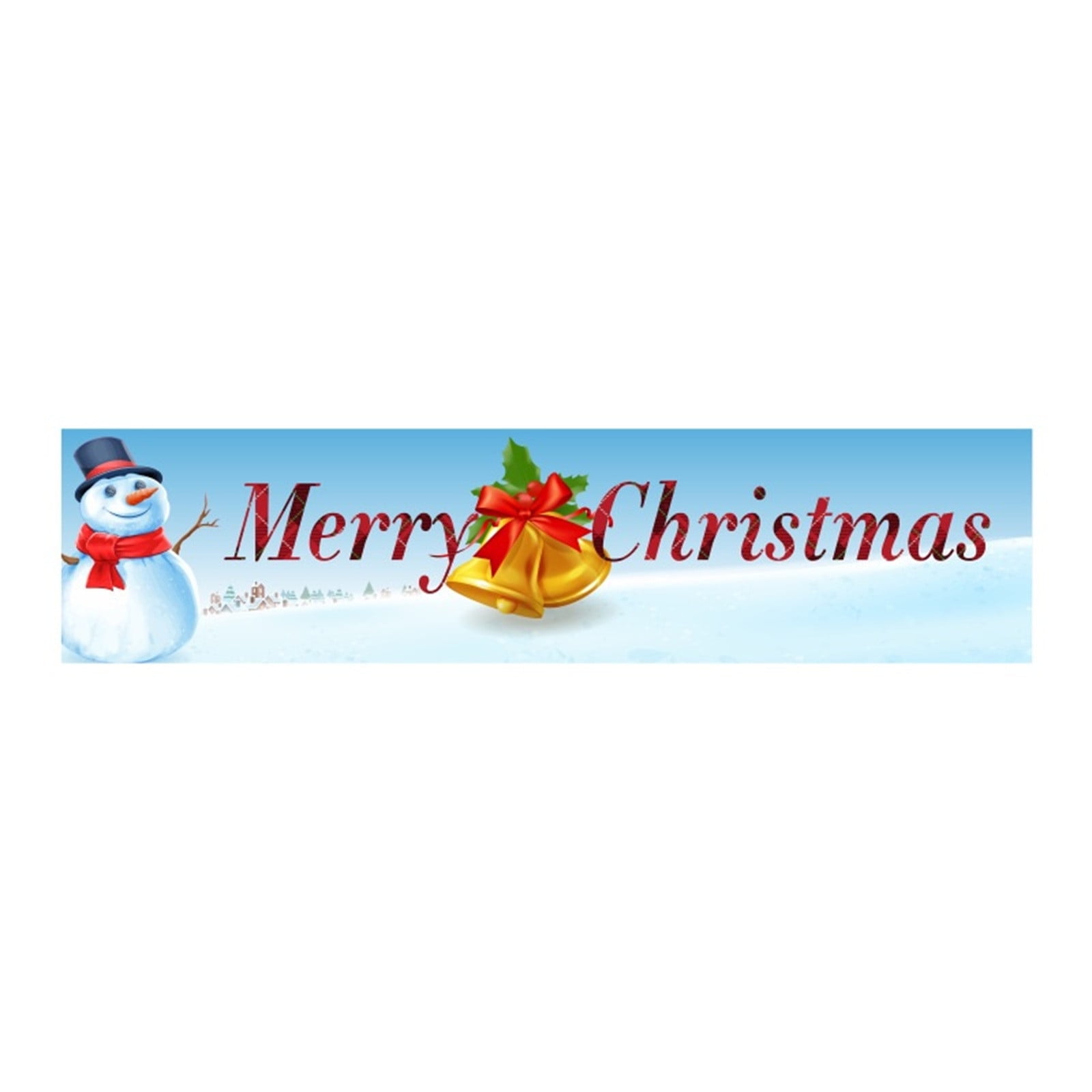 Jacenvly Christmas Party Decorations Merry Christmas Banner Decorations ...