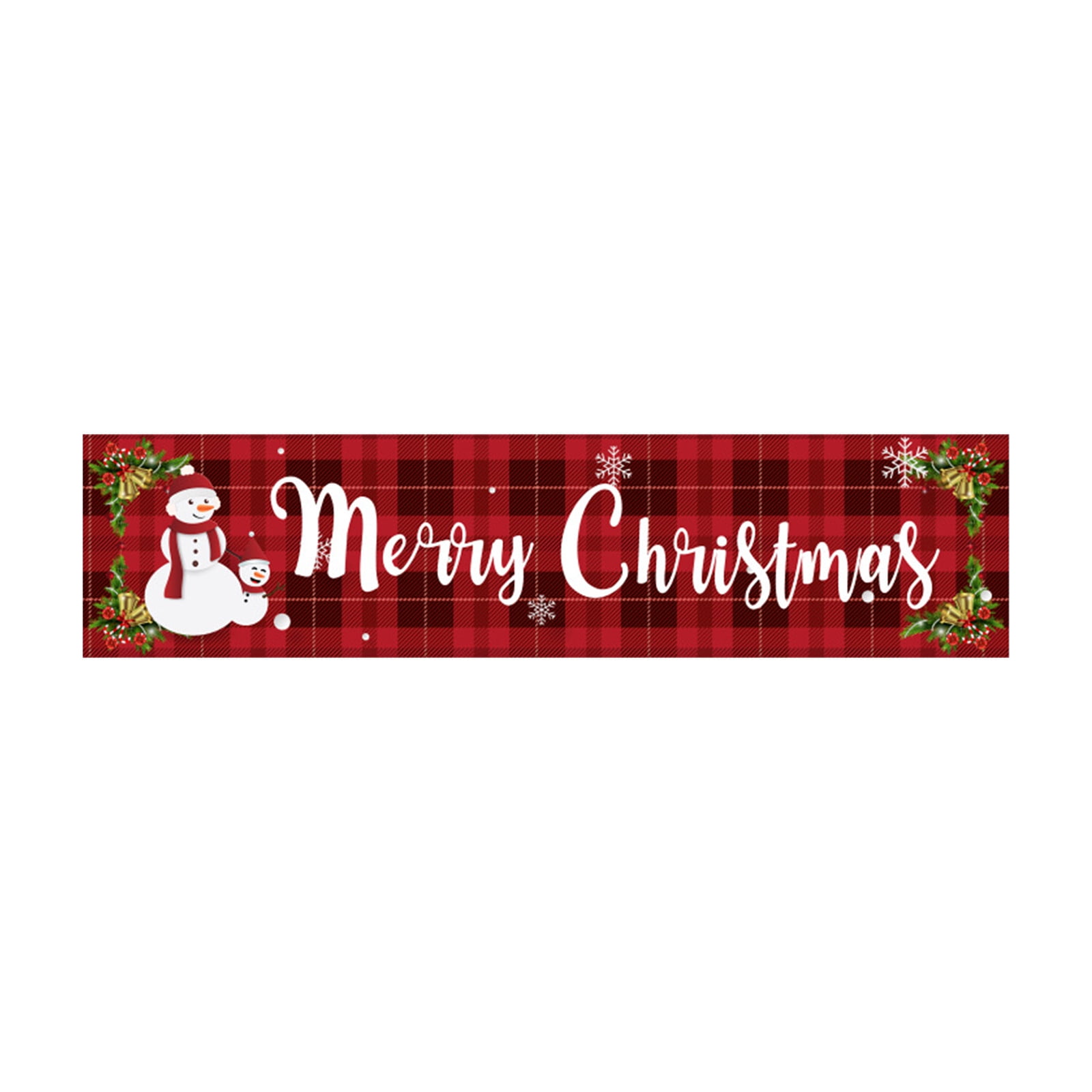 Jacenvly Christmas Party Decorations Merry Christmas Banner Decorations ...