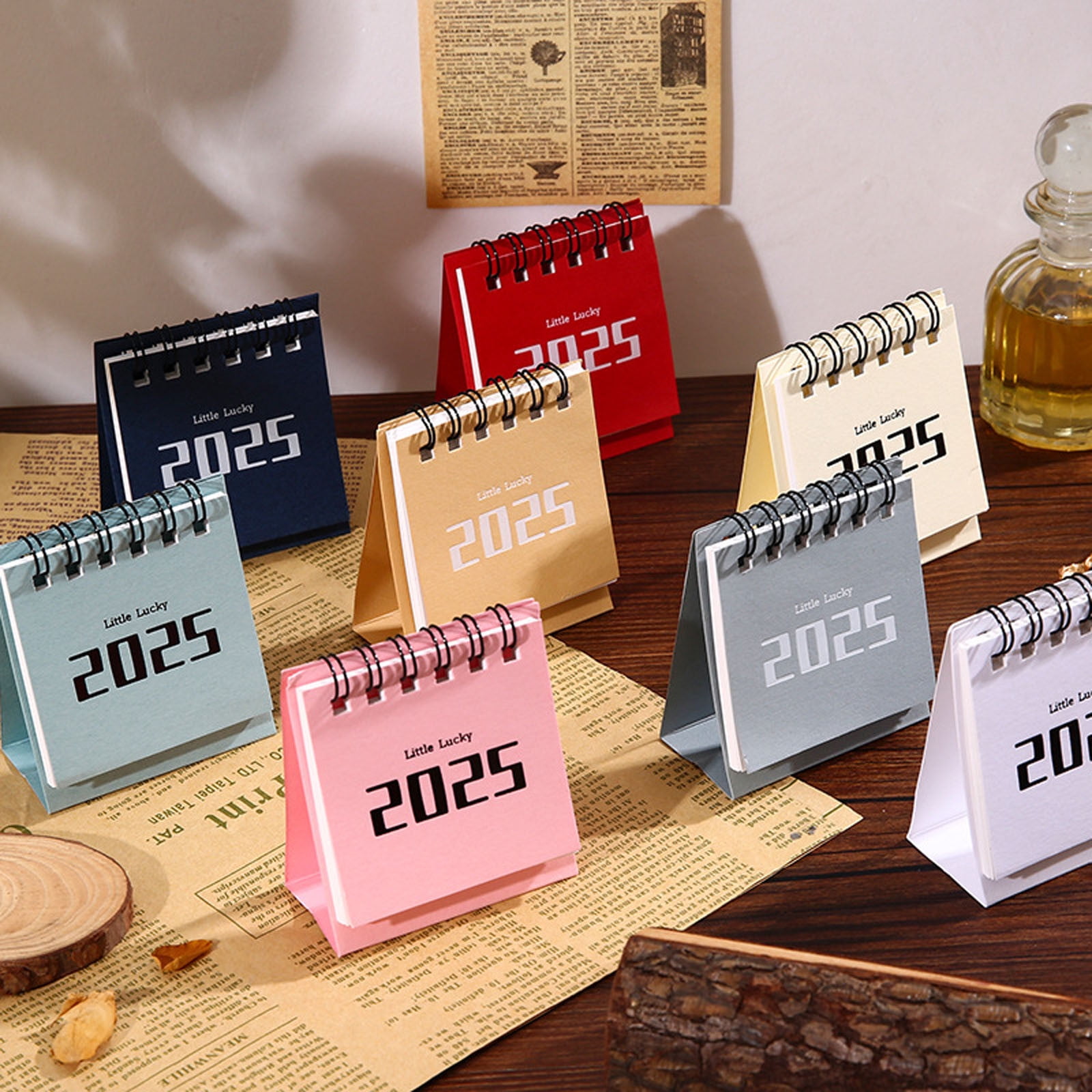 Jacenvly Fall Decorations for Home 2025 Mini Small Desk Calendar ...