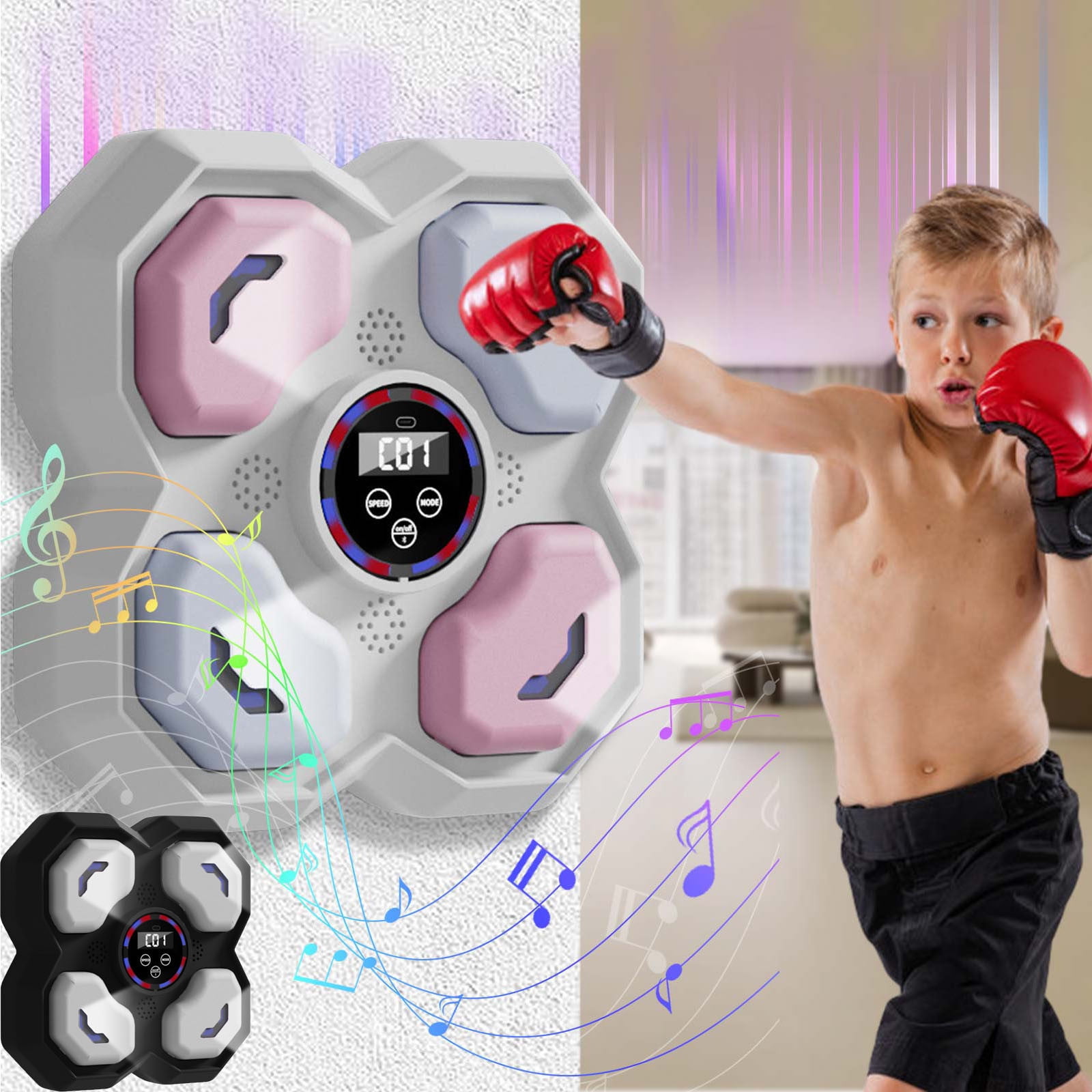 Jacenvly Clearance Living Room Decor Smart Bluetooth Boxing Bluetooth ...