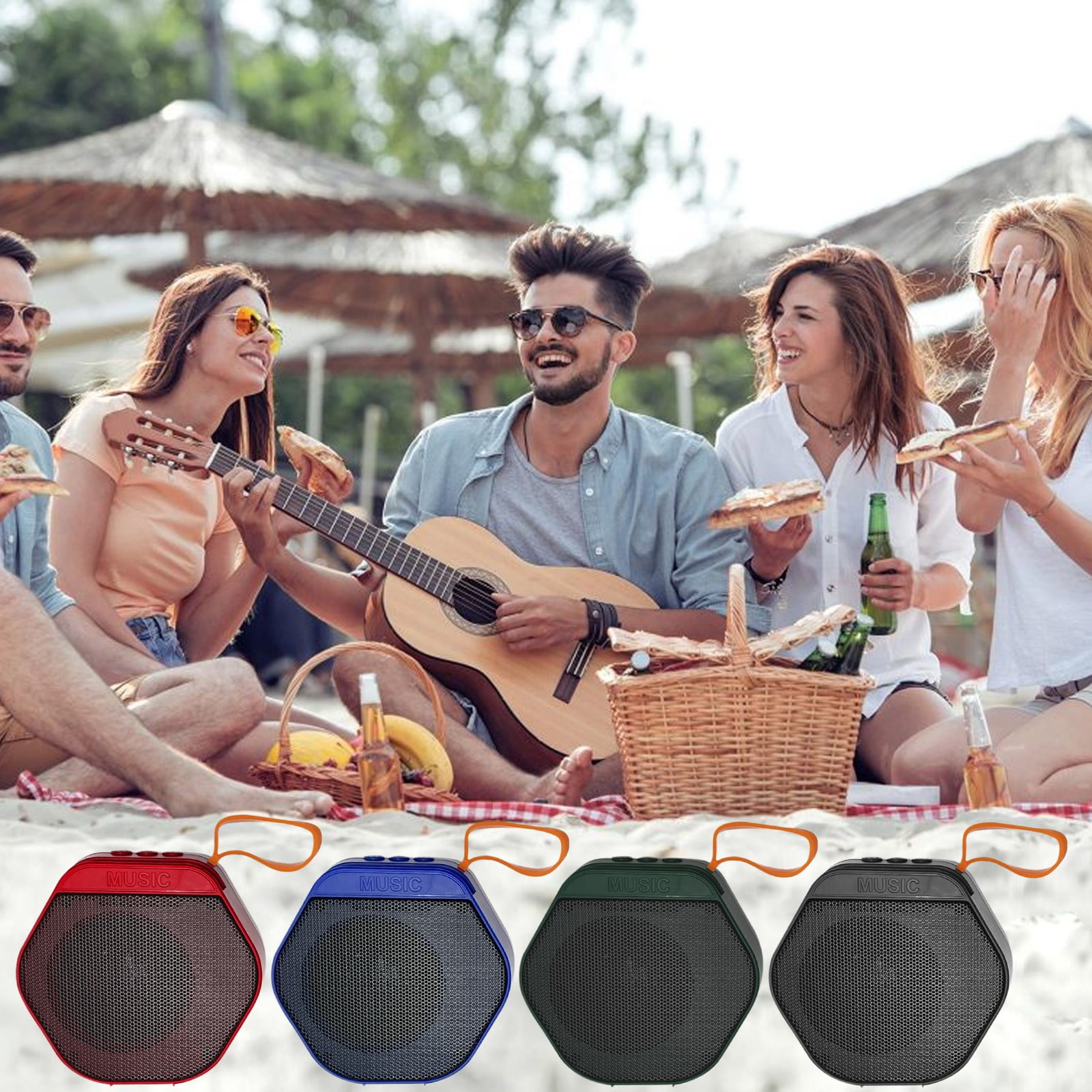 Jacenvly Compact and Multifunctional Bluetooth Speaker A Portable ...