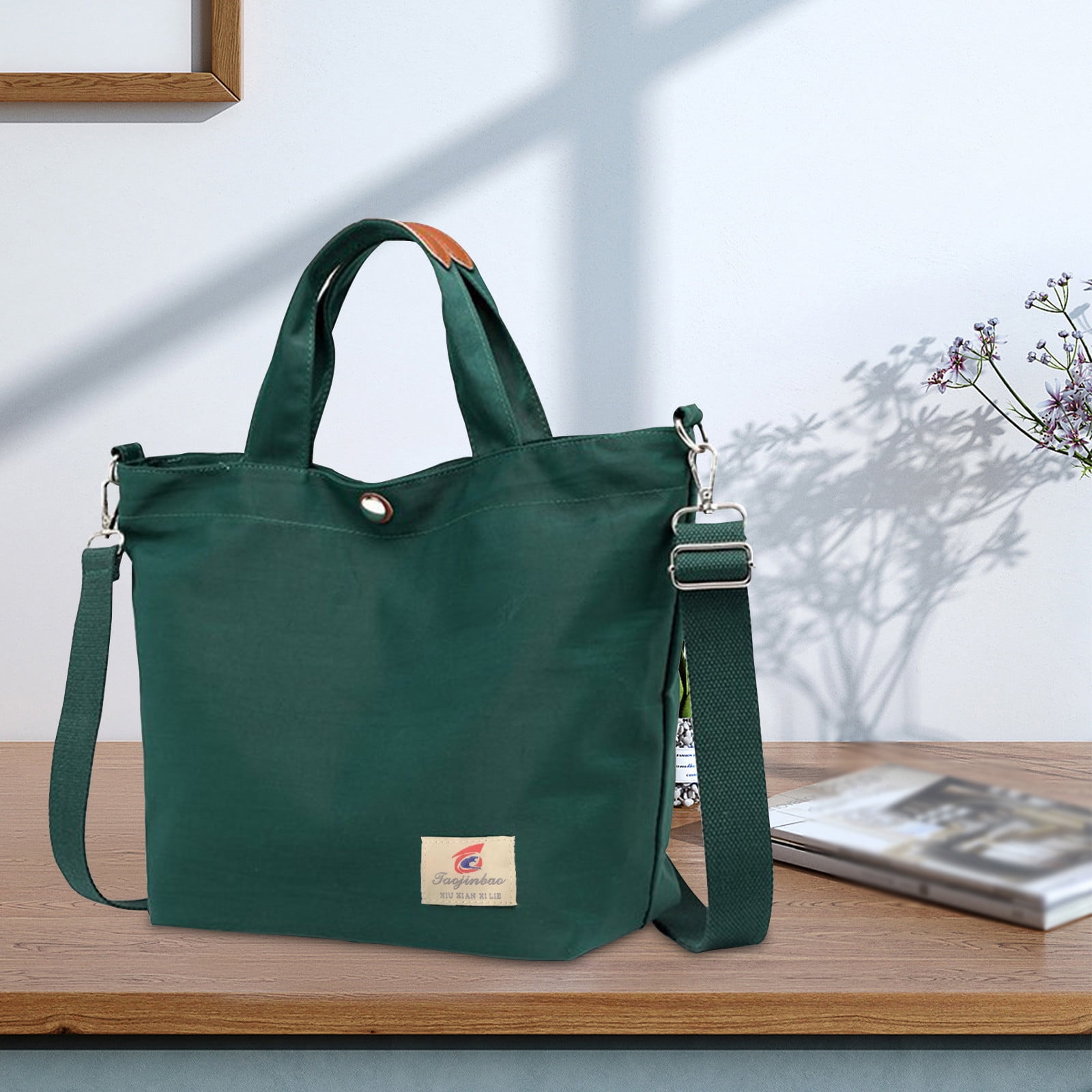 Jacenvly Crossbody Bags for Women Lightweight Expandable Double ...