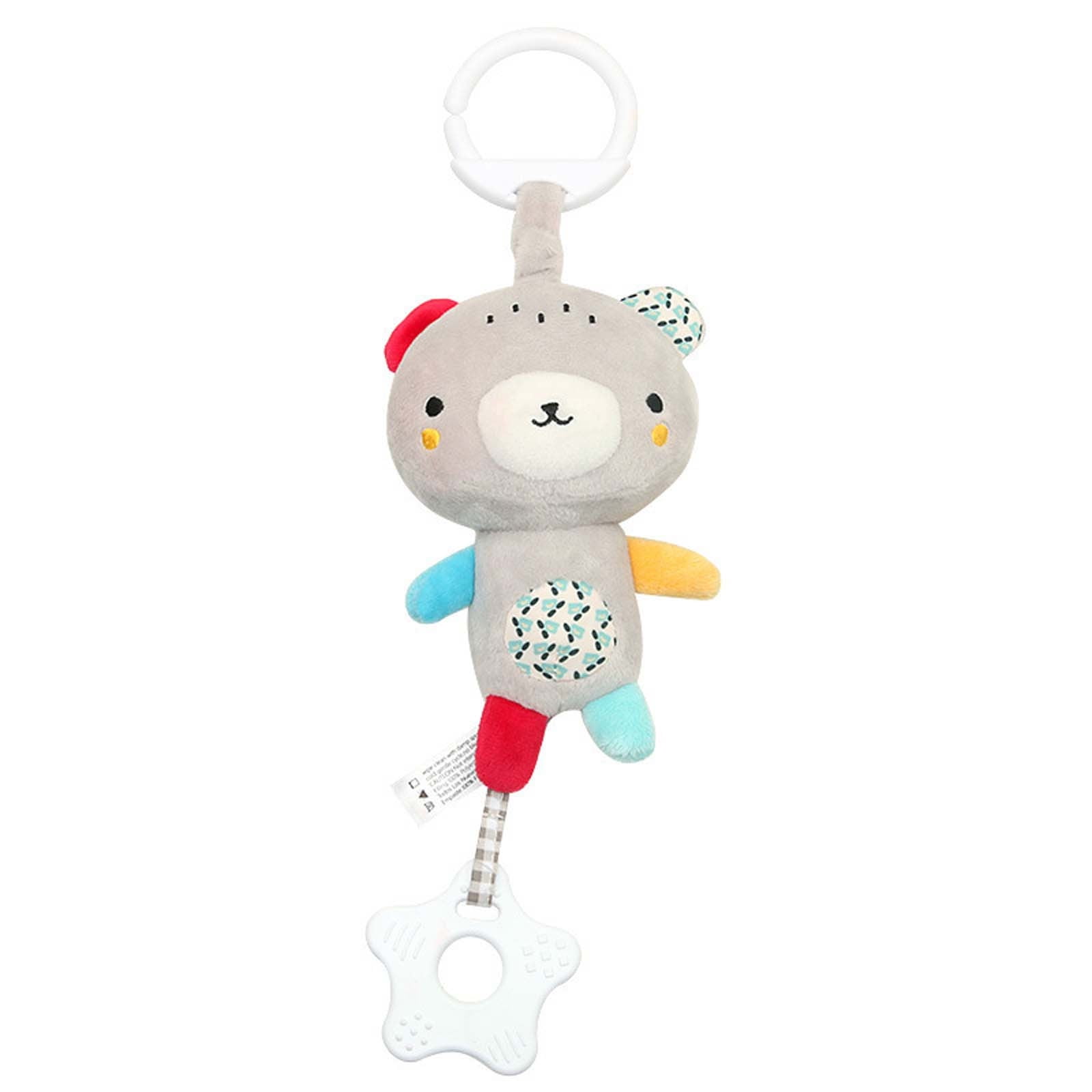 Jacenvly Educational Toys for KidsNeonatal Baby Clock Plush Toys ...