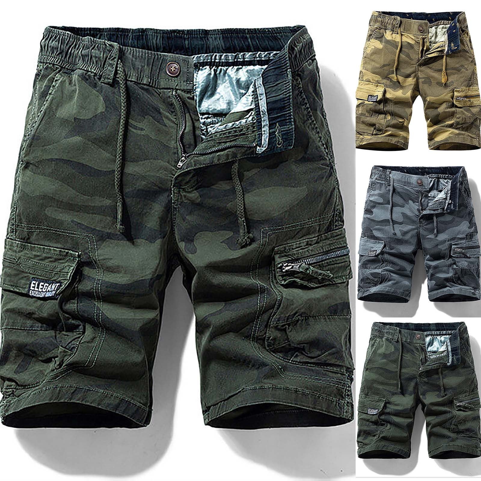 Jacenvly Endless Summer Men's Shorts Clearance Camouflage Trendy Mens ...
