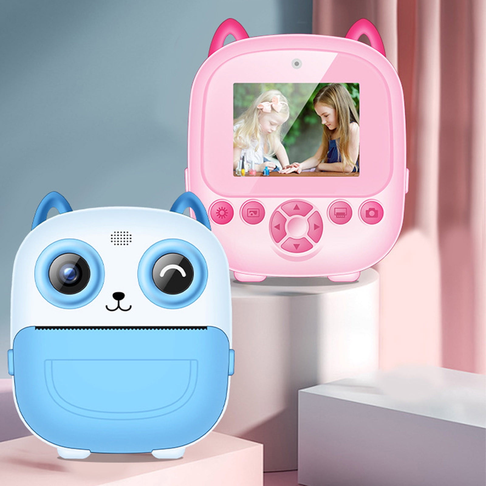 Jacenvly Fall Decor Outdoor Children'S Mini Printing Camera Hd Camera ...