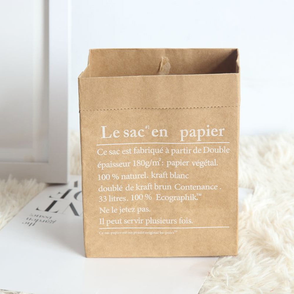 Jacenvly Grinch Christmas Decorations Cute Storage Bag Kraft Paper ...