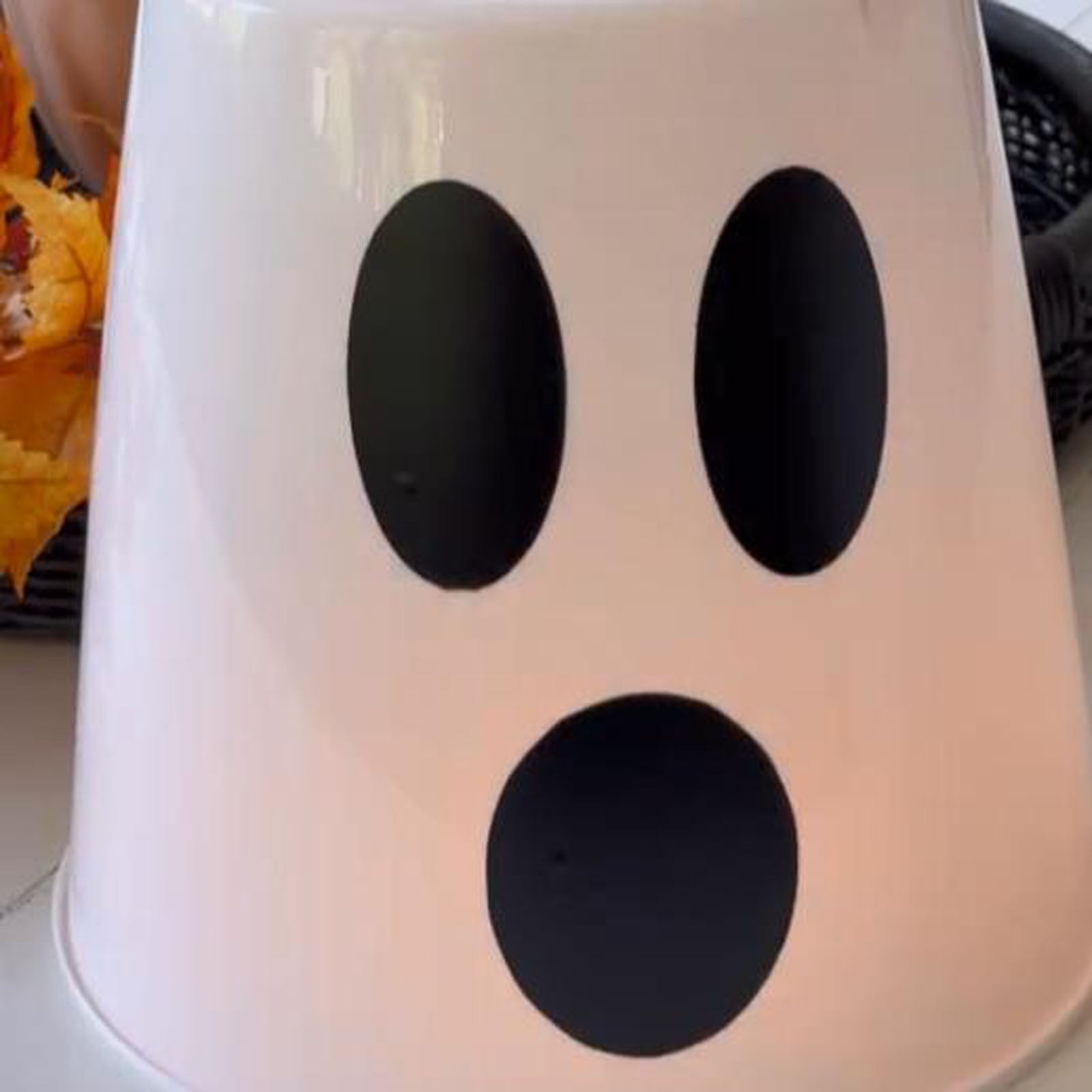 Jacenvly Halloween Blankets and Throws Ghost Face Stickers Halloween ...