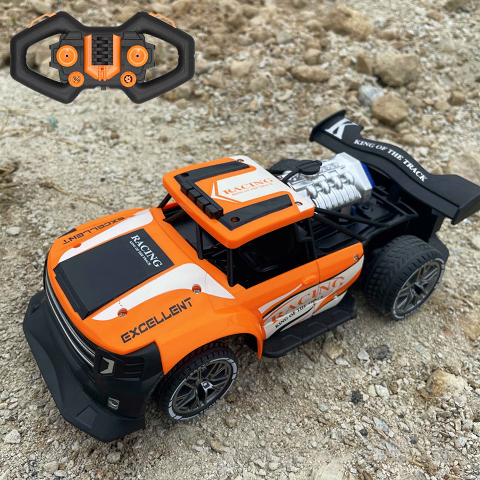 Jacenvly High Quality RC Remote Control Car 6-Channel 2.4G For Kids ...