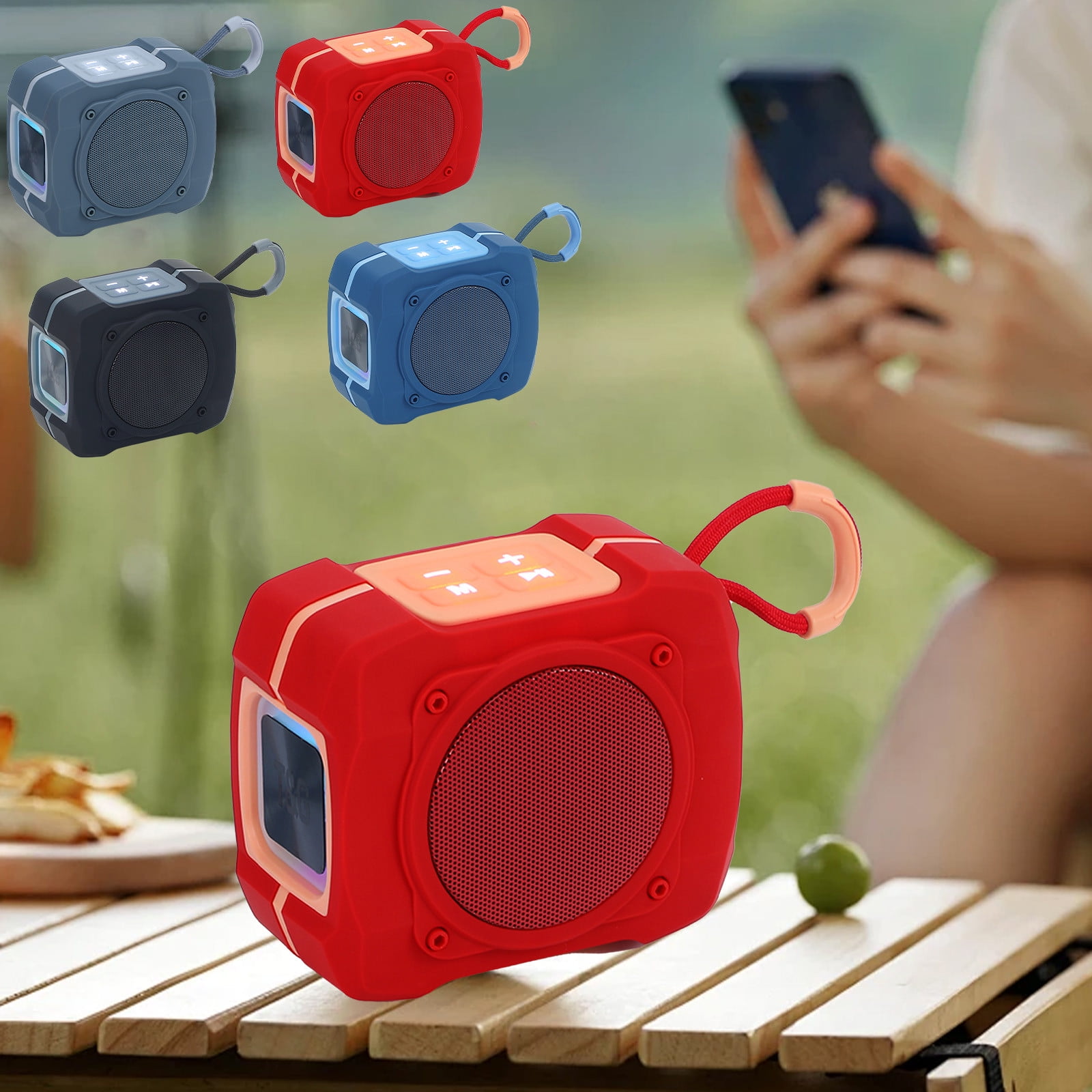 Jacenvly Home Decor Can Make Calls Portable Light Bar Wireless Can Be ...