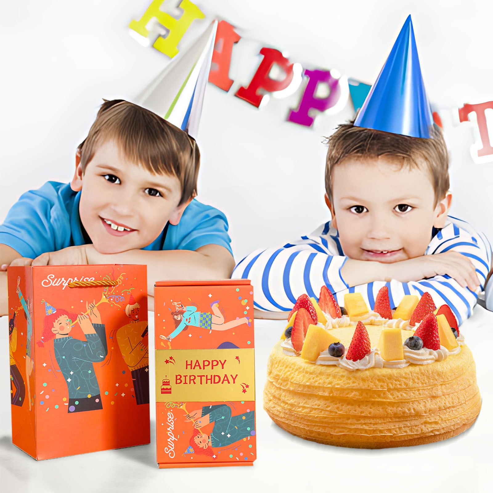 Jacenvly Home Decor Happy Birthday Surprise Box Gift Box Create ...