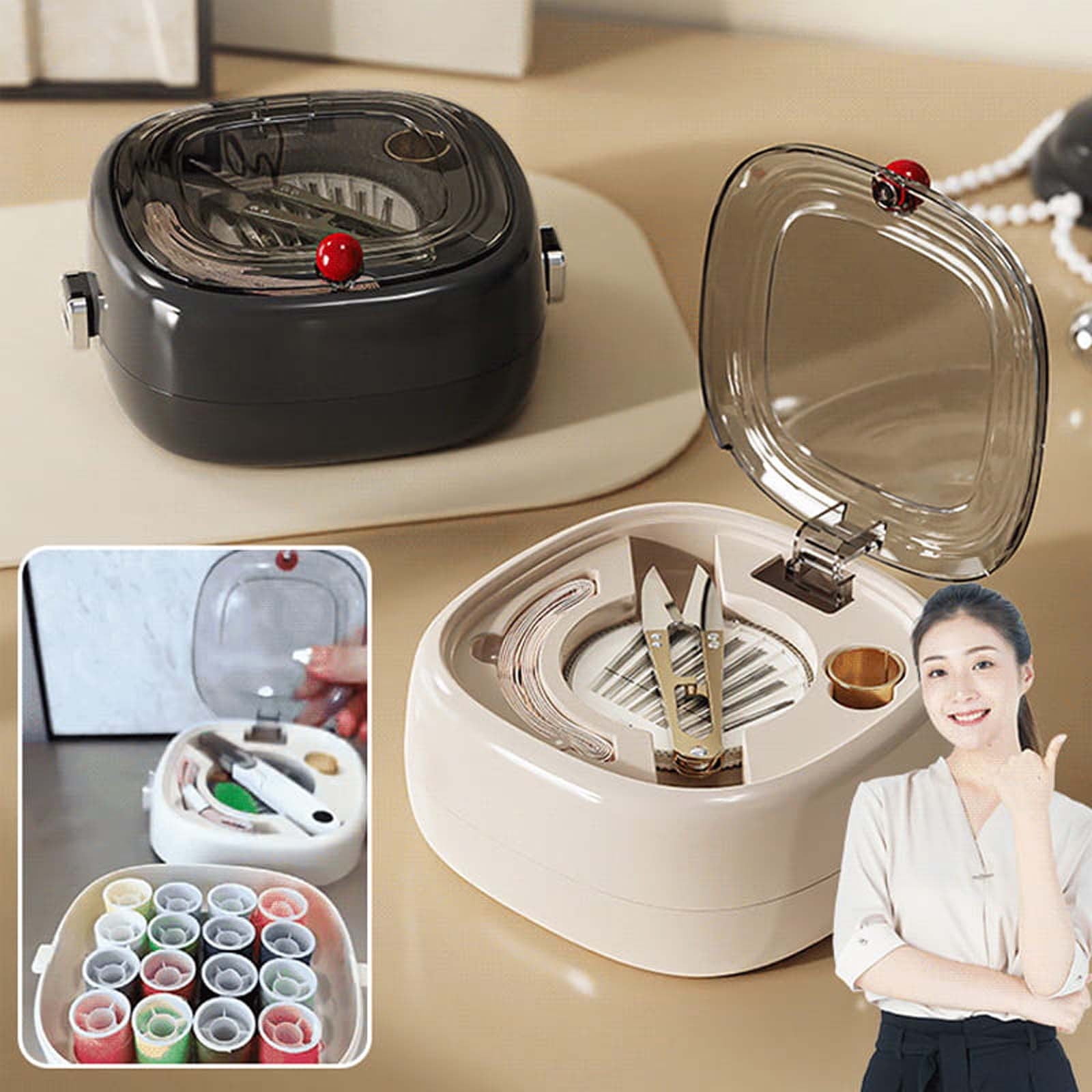 Jacenvly Home Decor Magnetic Needle and Thread Box for Home Use Sewing ...