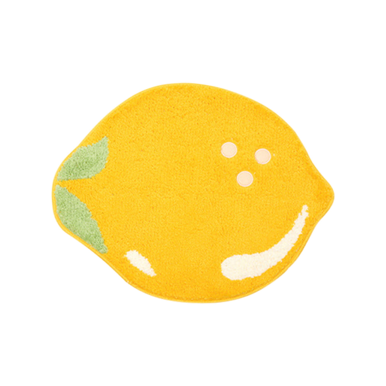Jacenvly Kitchen Rugs and Mats Cute Fruit Absorbent Kids Small Bath Mat ...