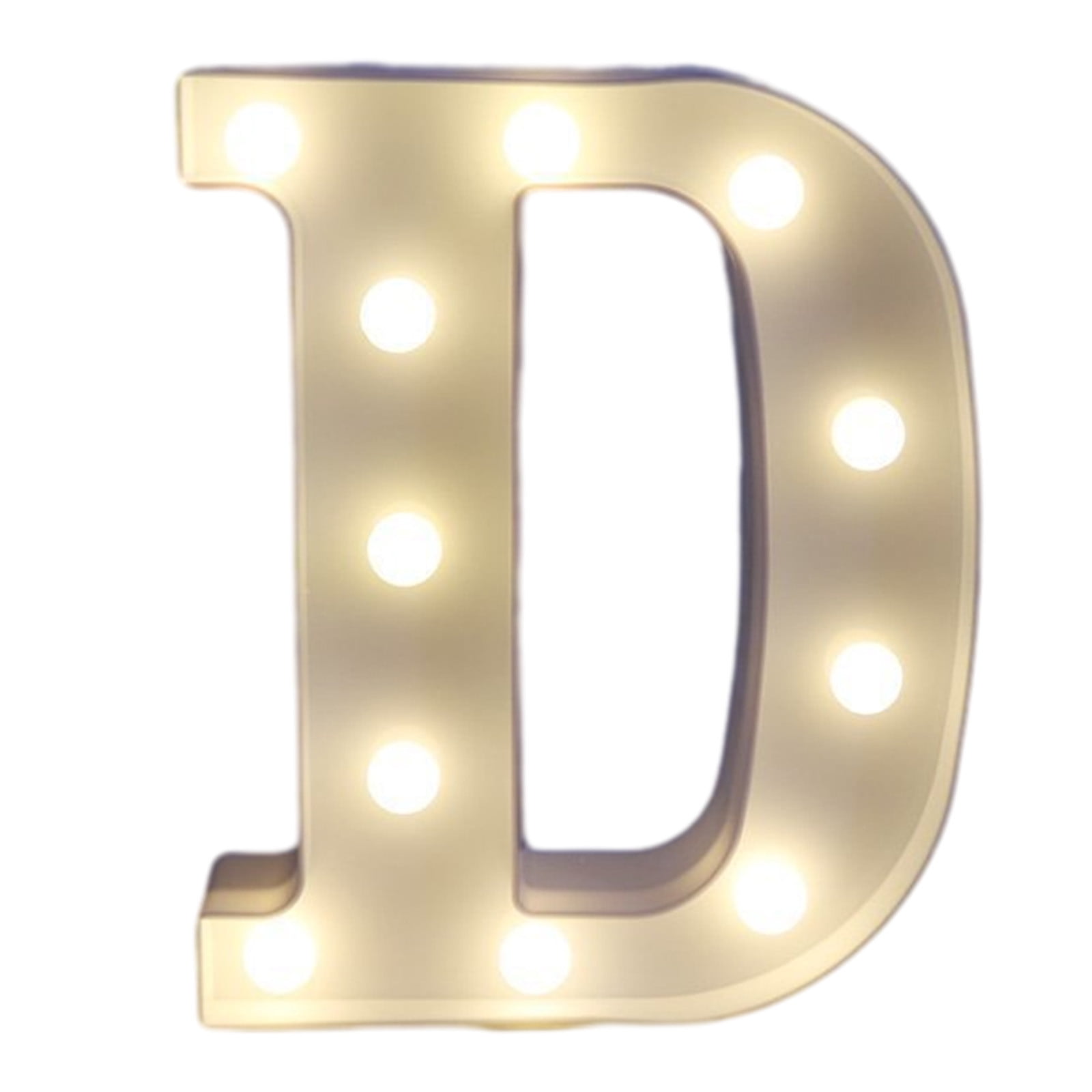 Jacenvly Light Up Letters , LED Letters Lights Sign 26 Alphabet Big ...