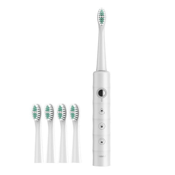 Jacenvly Light Weight and Large SuctionElectric Toothbrush With 4 Brush ...