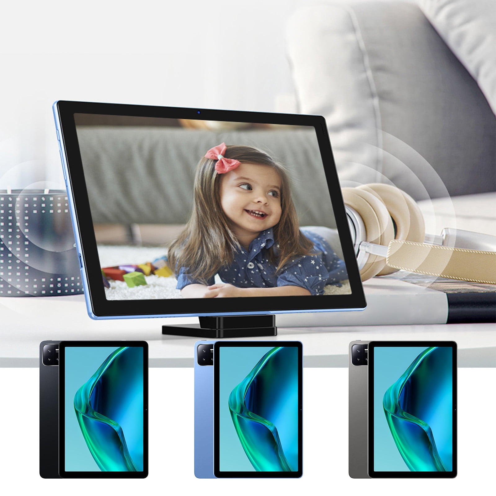 Jacenvly Mother's Day All-New 10.1-In Tablet, 4+64G Ultra-Thin Hd ...