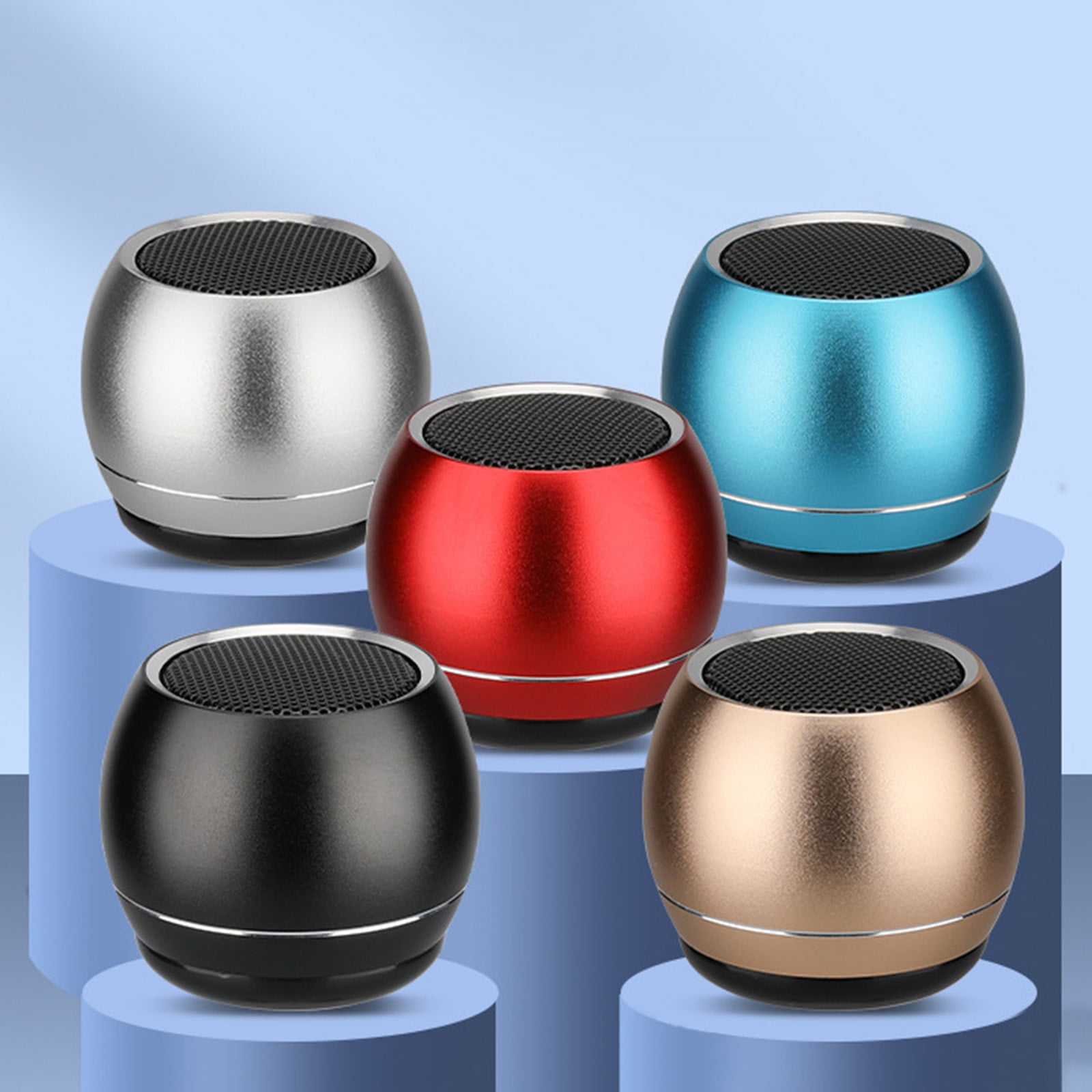 Jacenvly Mother's Day Clearance Metal Bluetooth Speaker, Mini Speaker ...