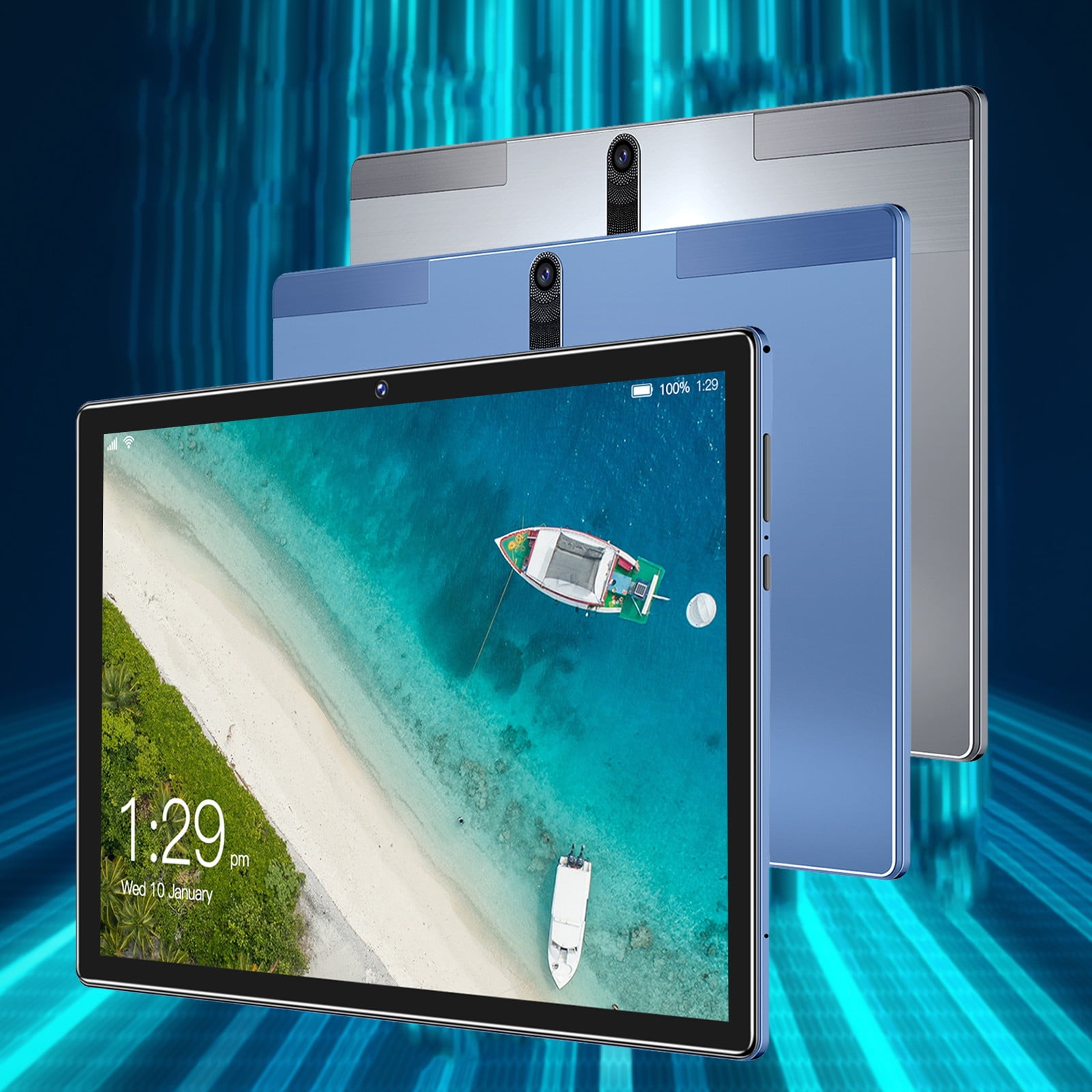 Jacenvly Mother's Day High Edition 2 + 32G 10.1-Inch Android 12 Tablet ...