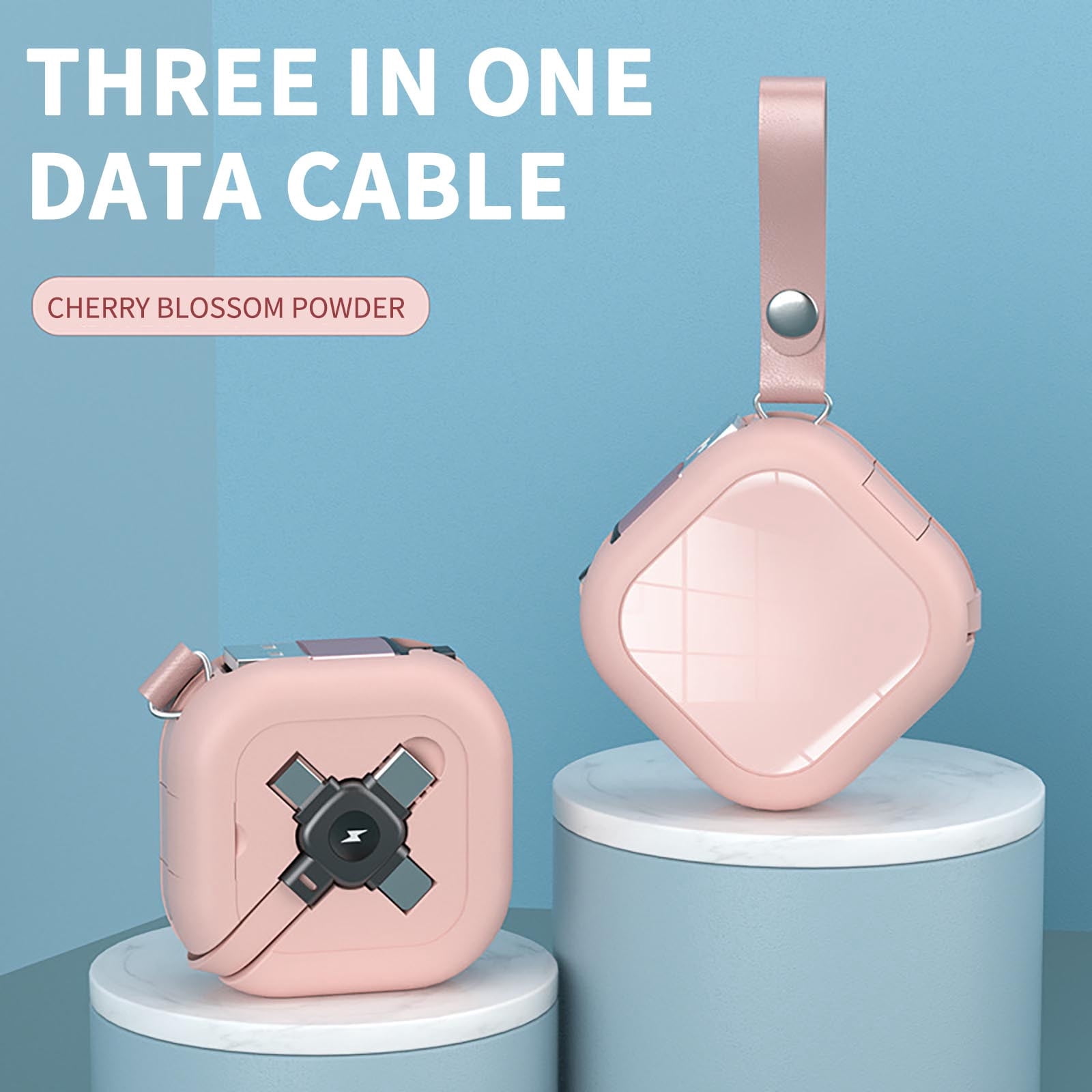 Jacenvly Mother's Day One Drag Three Data Cables For Fast Charging ...