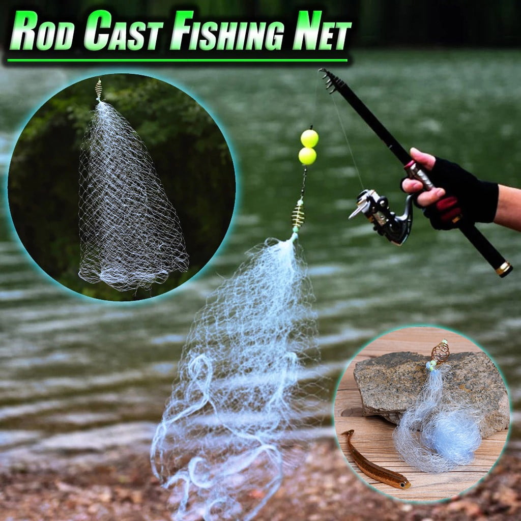 Jacenvly Mother's Day Rod Fishing Net Fish Trap Play Trap Design ...