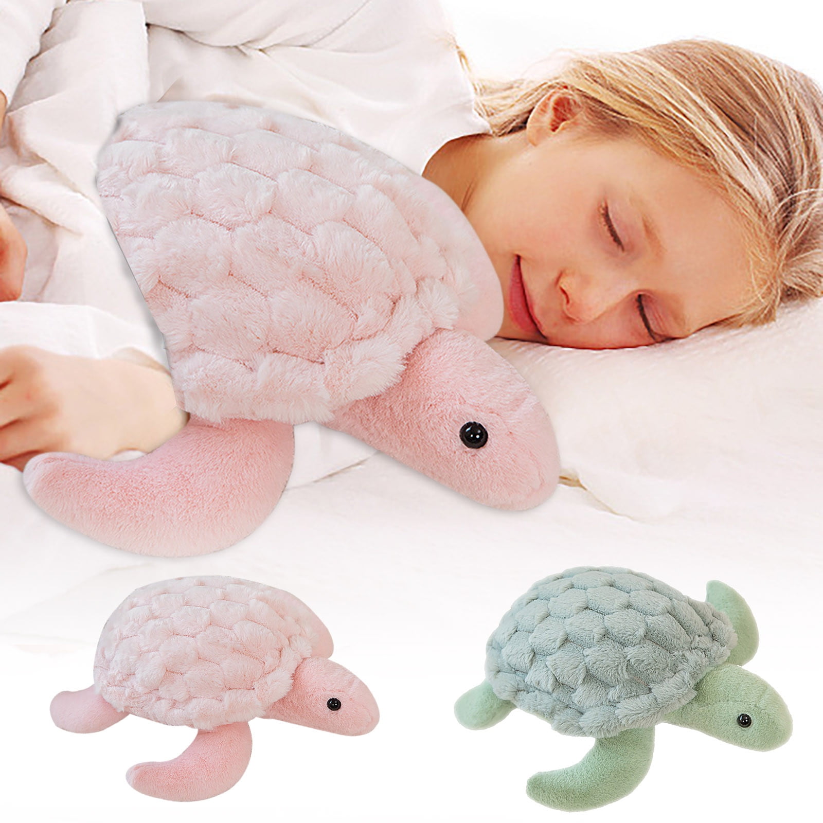 Jacenvly New Baby Toys Soft Sea Turtle Stuffed Animals Cute Turtle ...