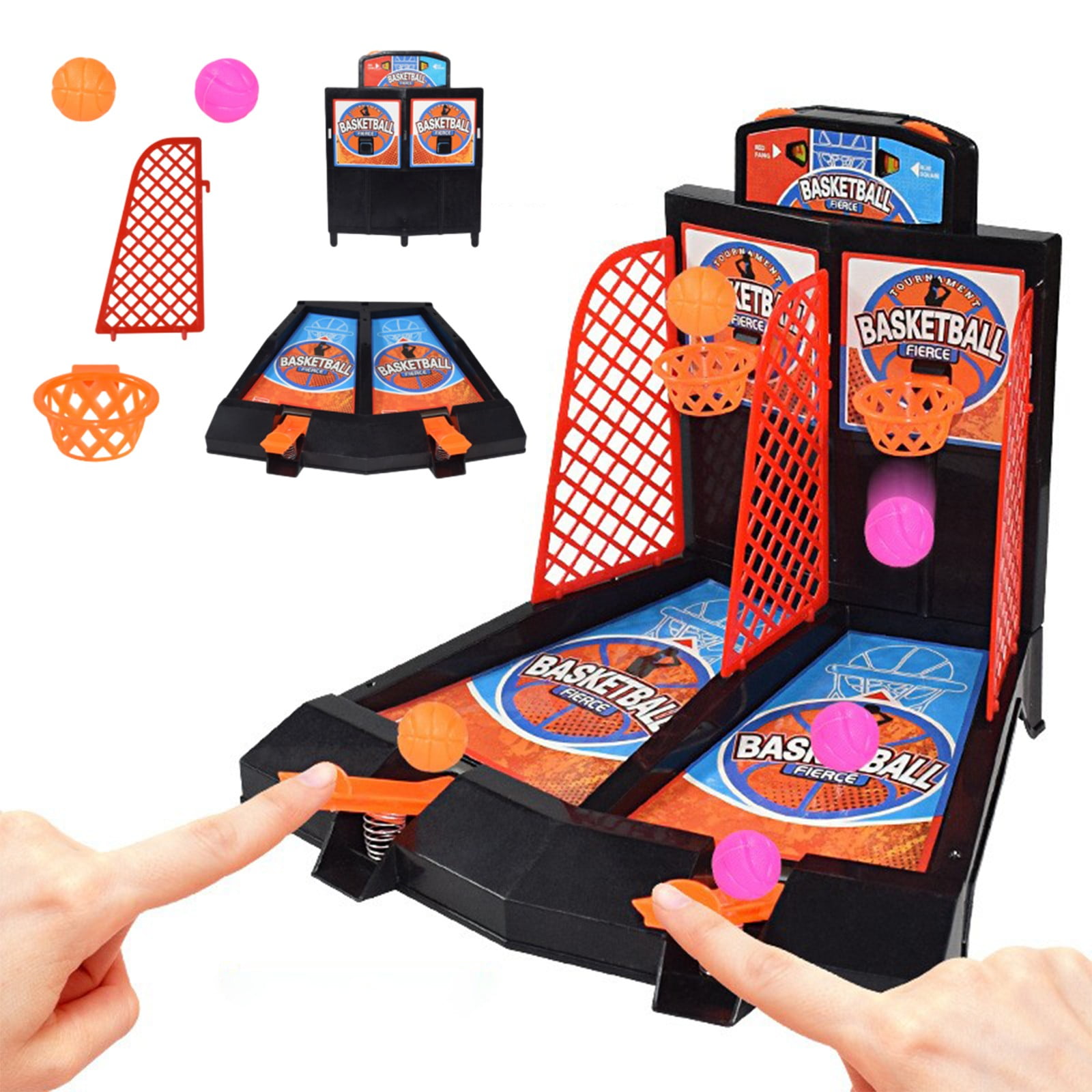 Jacenvly New Bath Toys Hot Selling Two Person Puzzle Basketball Machine ...