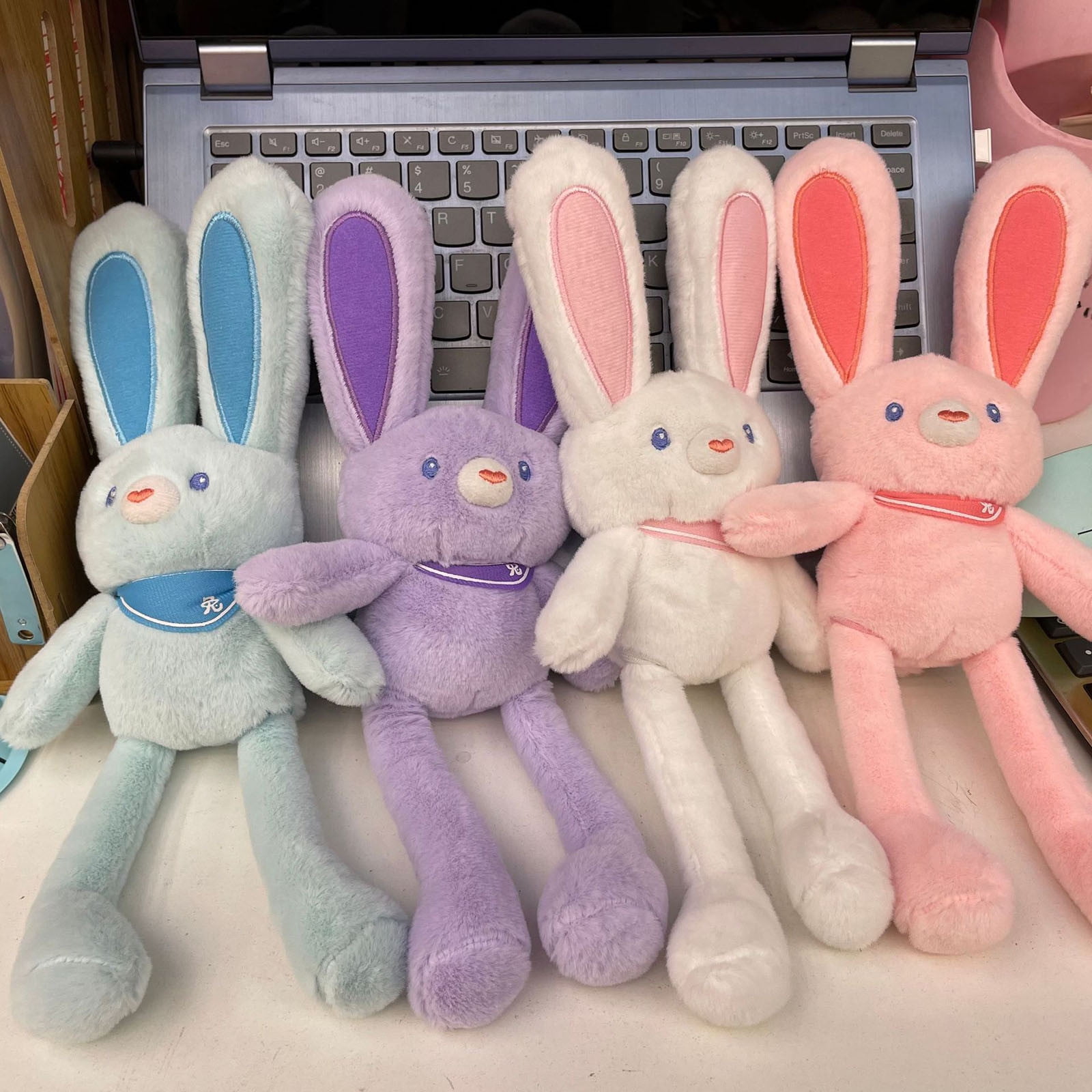 Jacenvly New Bluey Toys Clearance Drawing Rabbit Plush Doll Cute Dolls ...