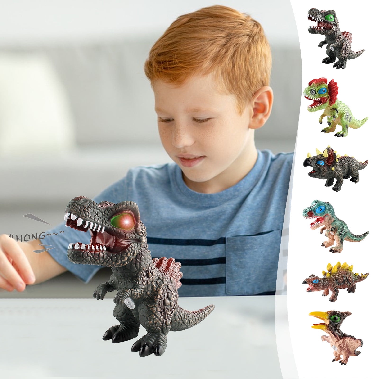 Jacenvly New Bluey Toys Realistic Dinosaur Dolls Pinch Called Soft ...