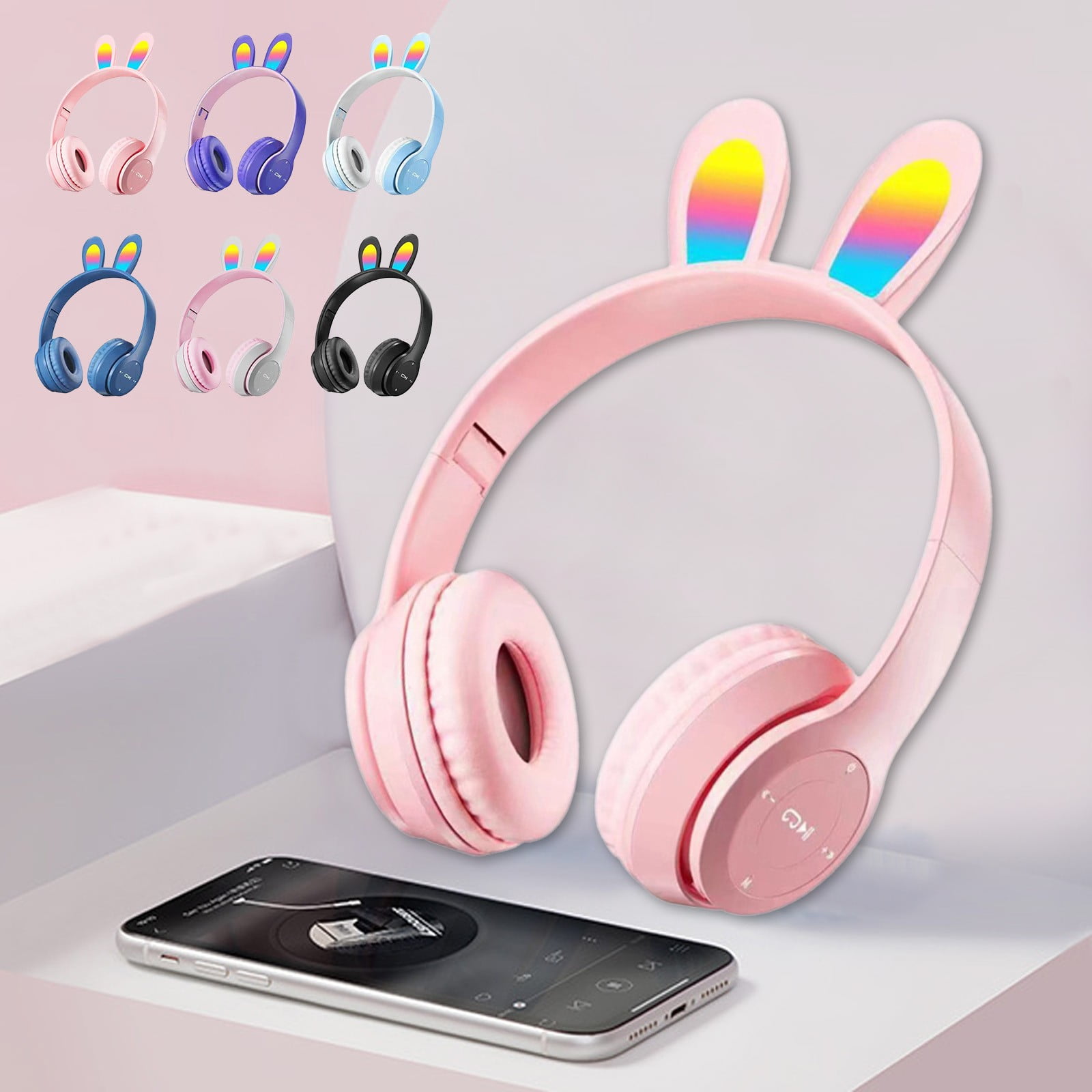 Jacenvly New Christmas Decorations Indoor Ear Head Mounted Bluetooth ...