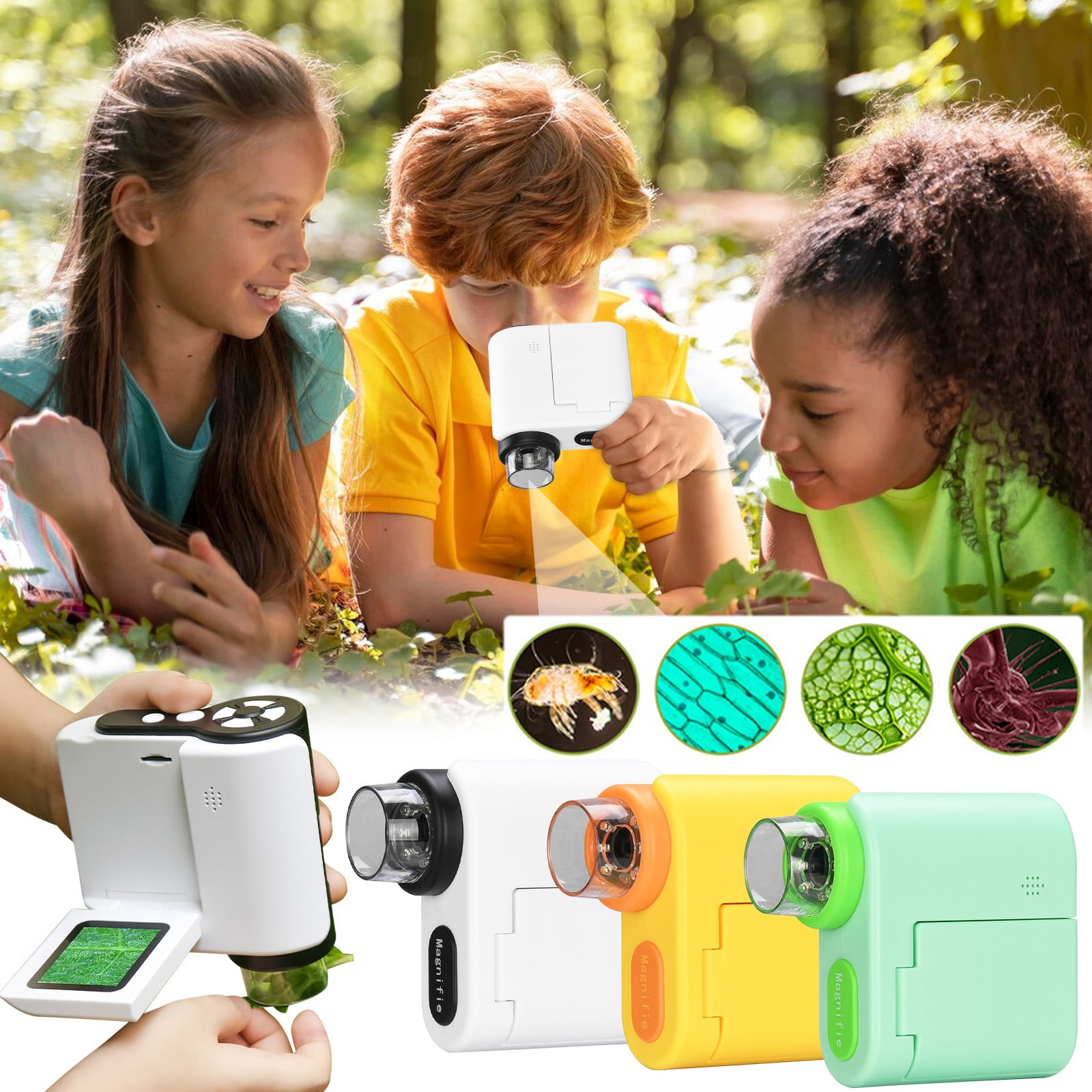 Jacenvly New Fall Decorations For Home Children'S Microscope 1000X ...