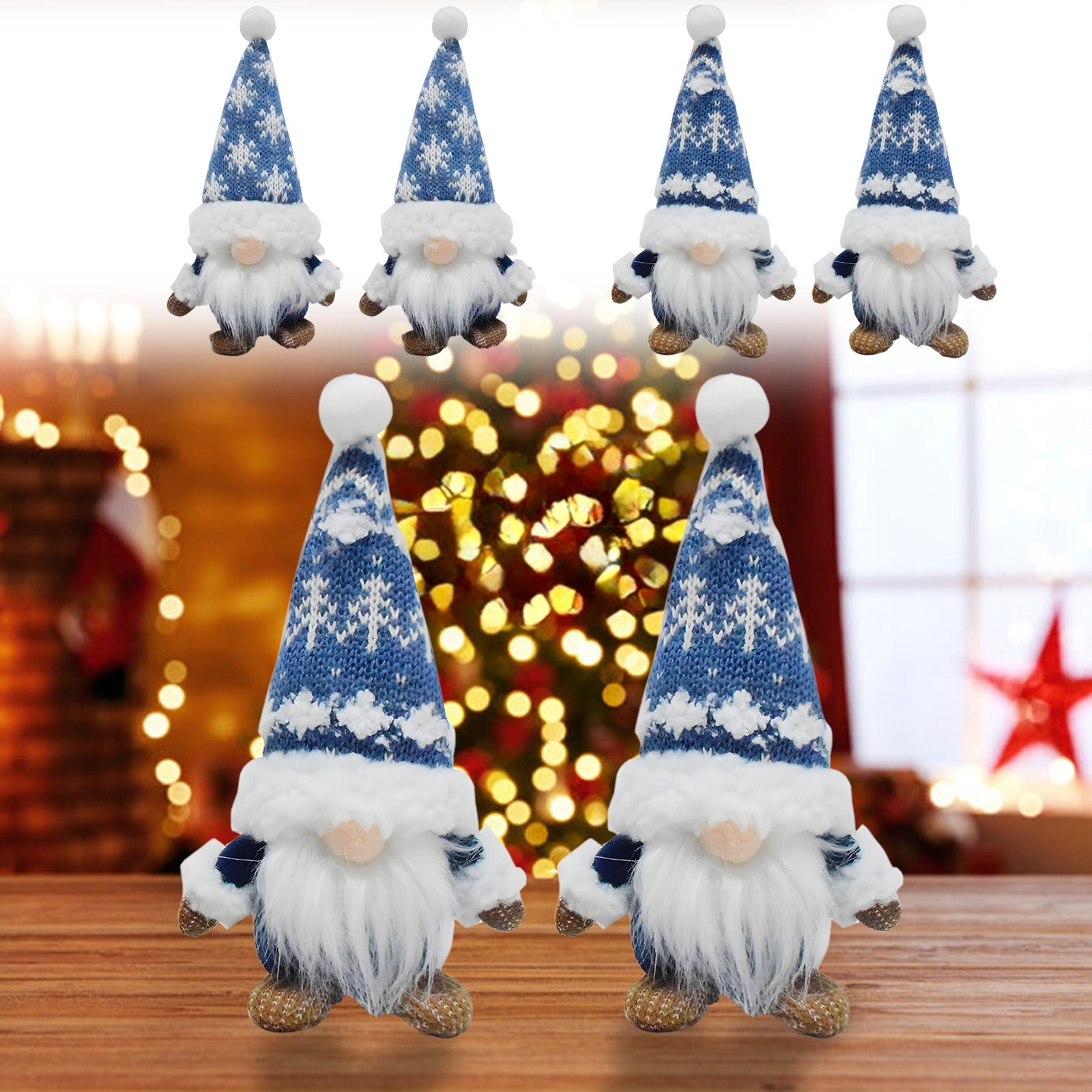 Jacenvly New Fall Decorations For Home New Christmas Ornament Dwarf ...