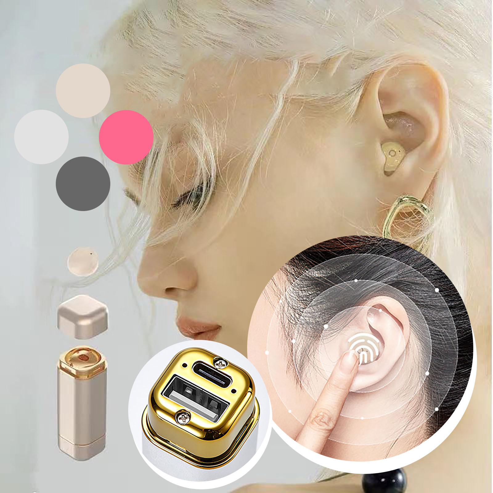 Jacenvly New Fathers Day Gifts Business Bluetooth Headset Car Metal ...