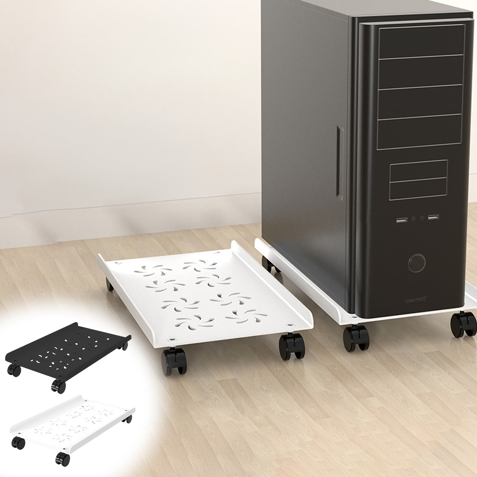 Jacenvly New Fathers Day Gifts Computer Host Rack Movable Chassis Base ...